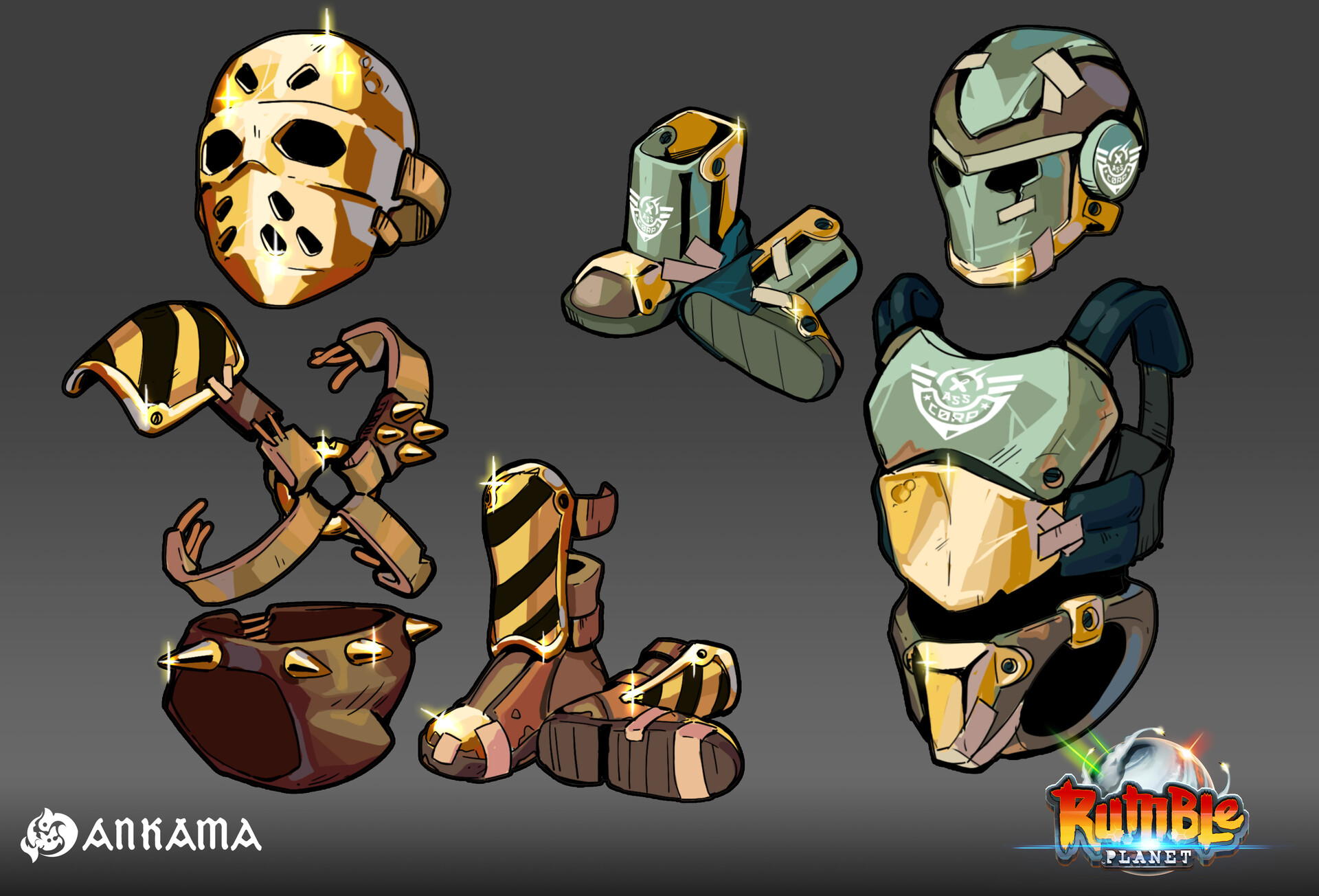 Nina Vasseur - RUMBLE PLANET- Props