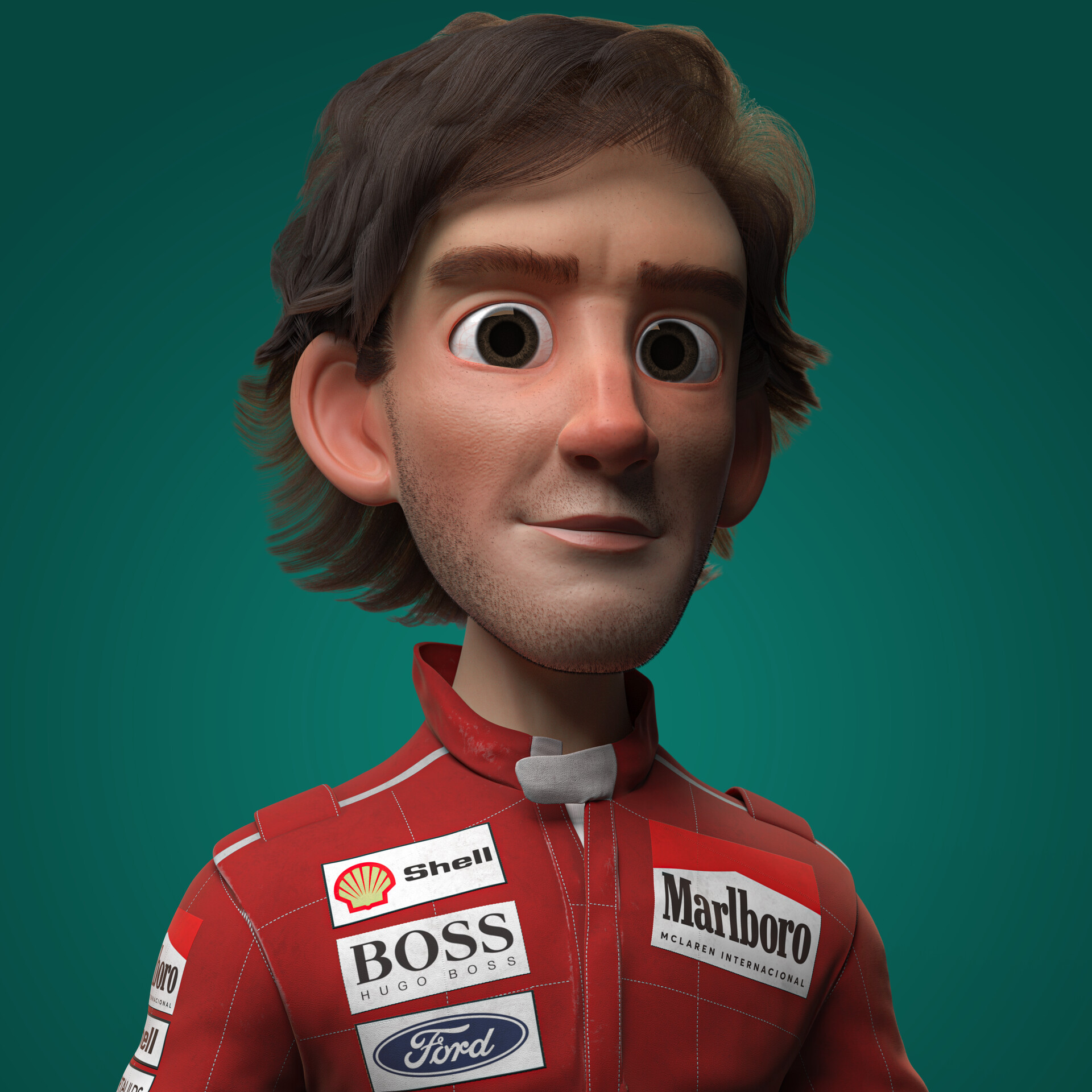 ArtStation - Senna fan art
