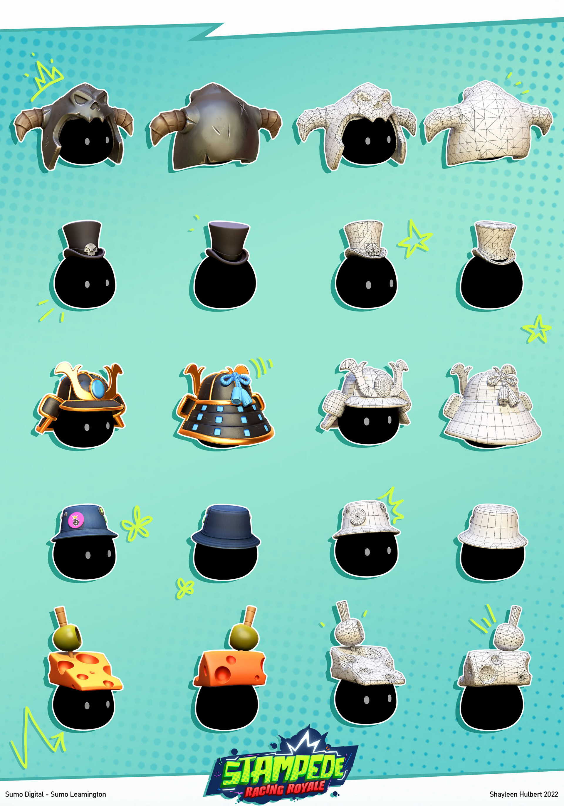 ShayleenHulbertArt - Hat cosmetics - Stampede: Racing Royale by Sumo ...