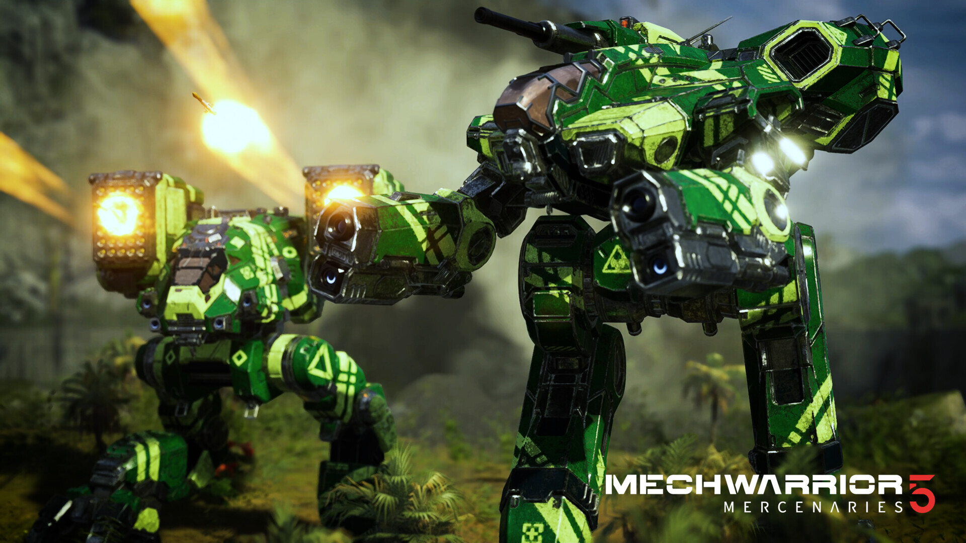 Rod Caballero - Load screens, MechWarrior5: Mercenaries