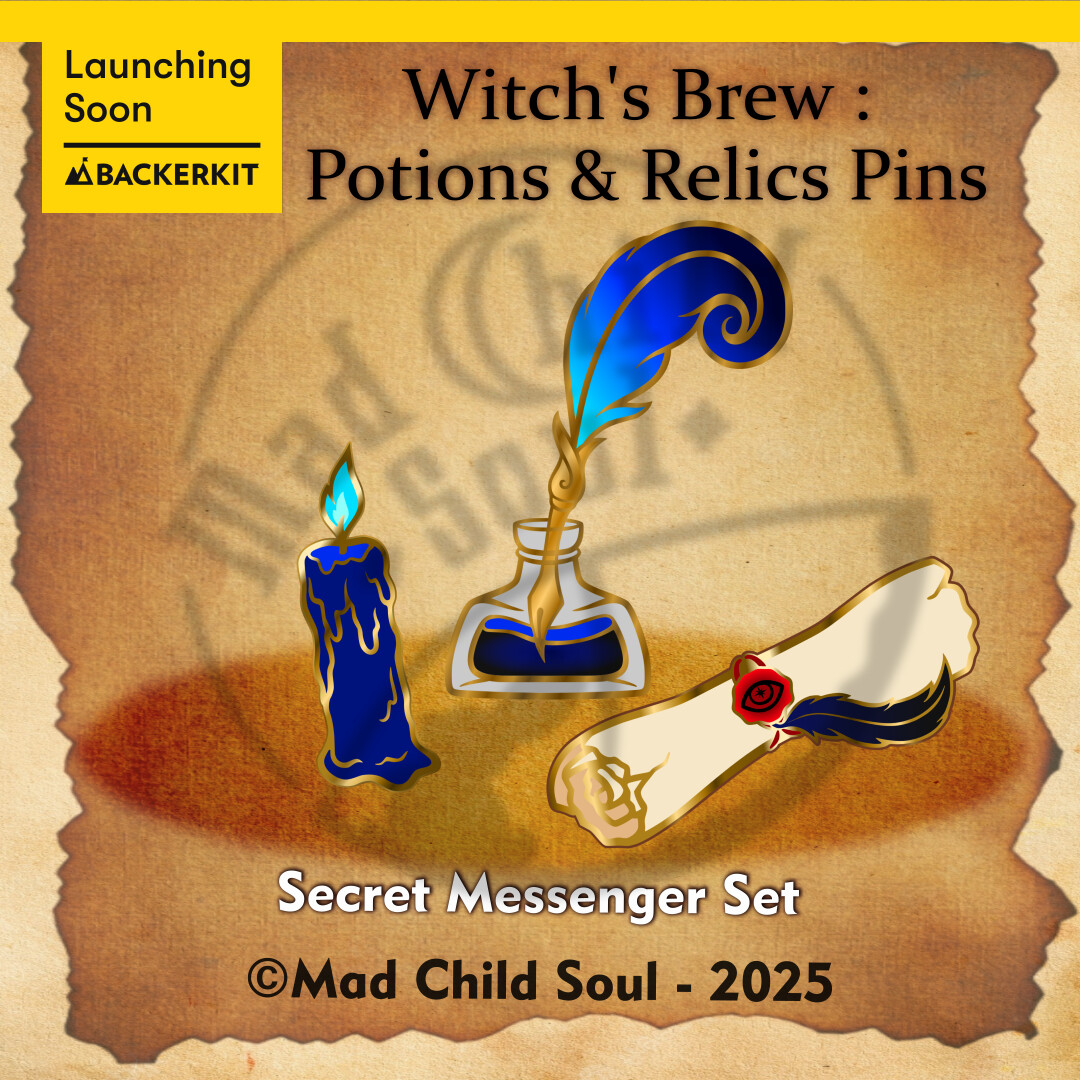 ArtStation - 🕯️Secret Messenger Set