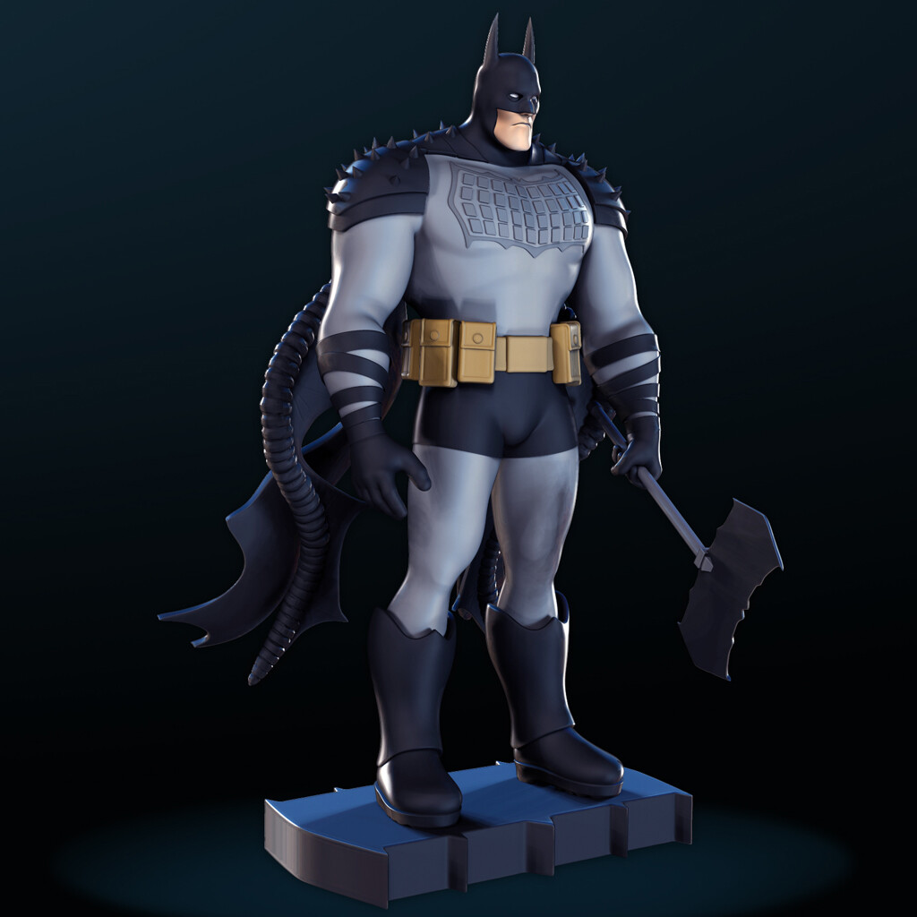 batman 3d render