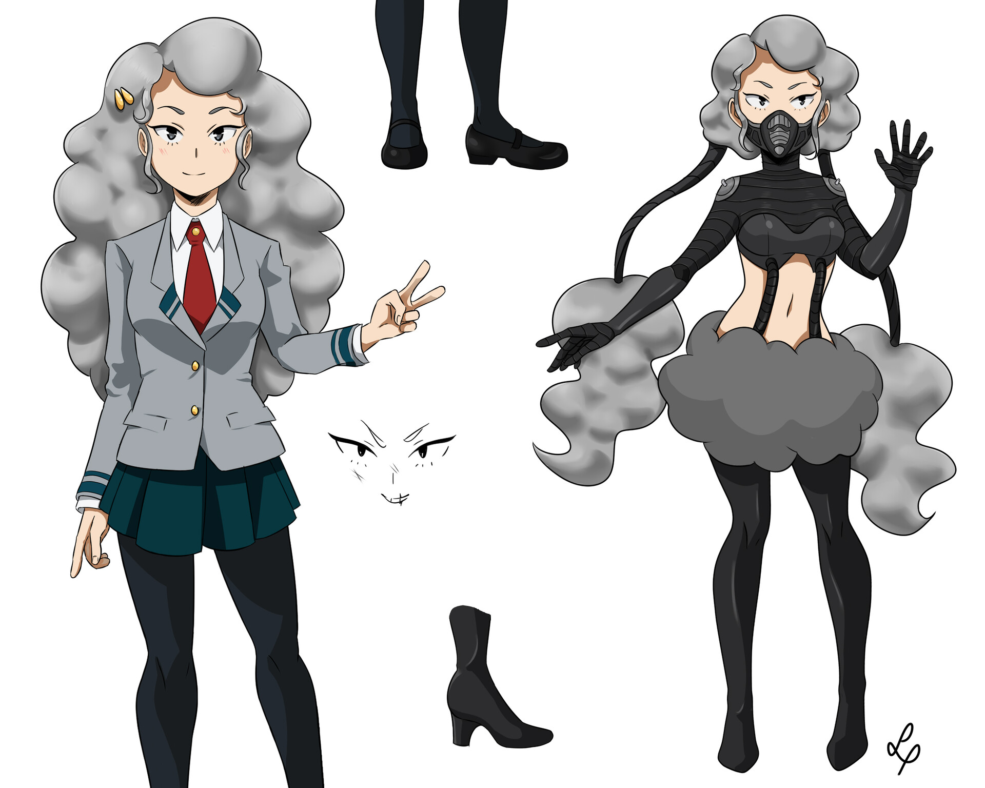 ArtStation - MHA OC sheet