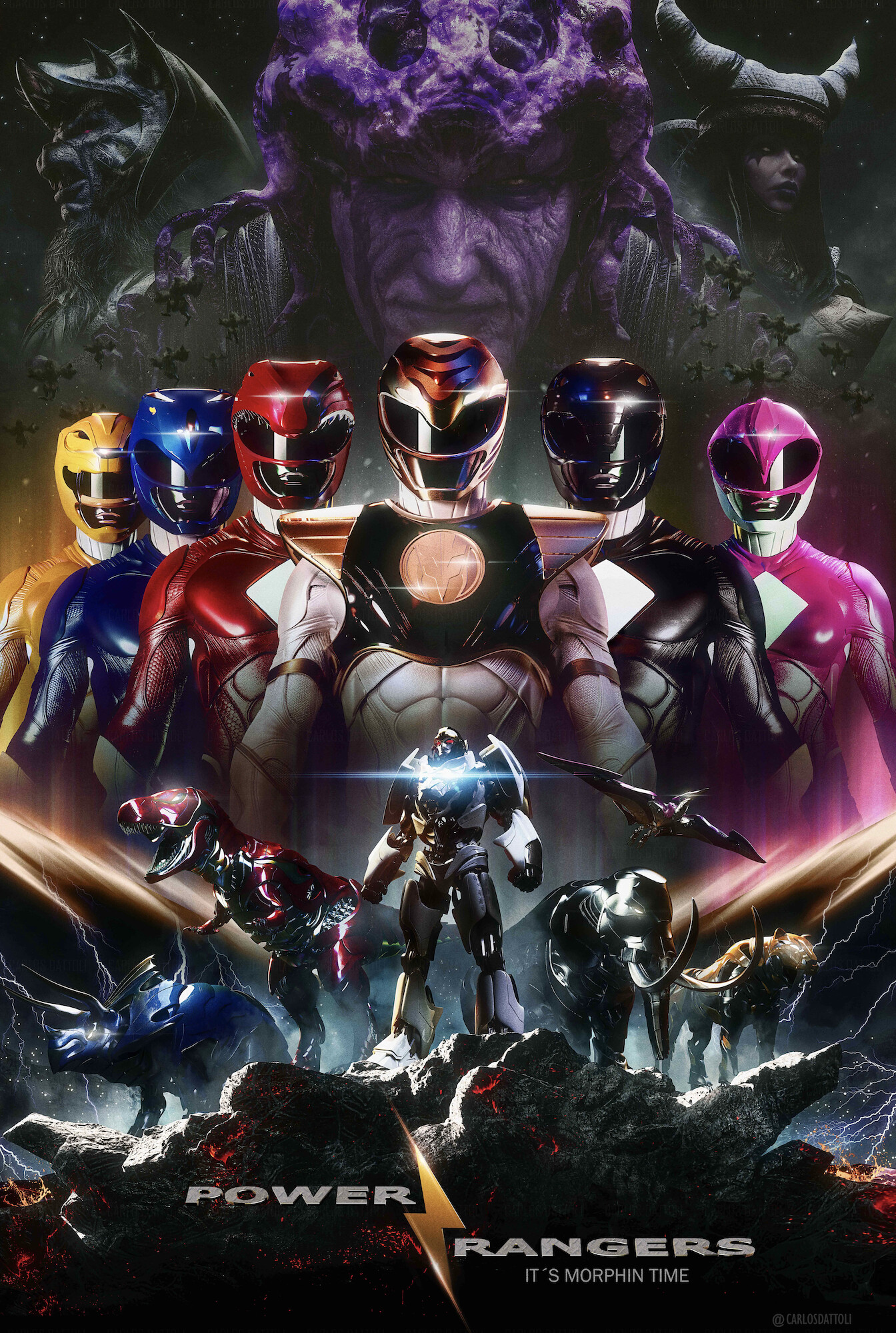 ArtStation - Power Rangers