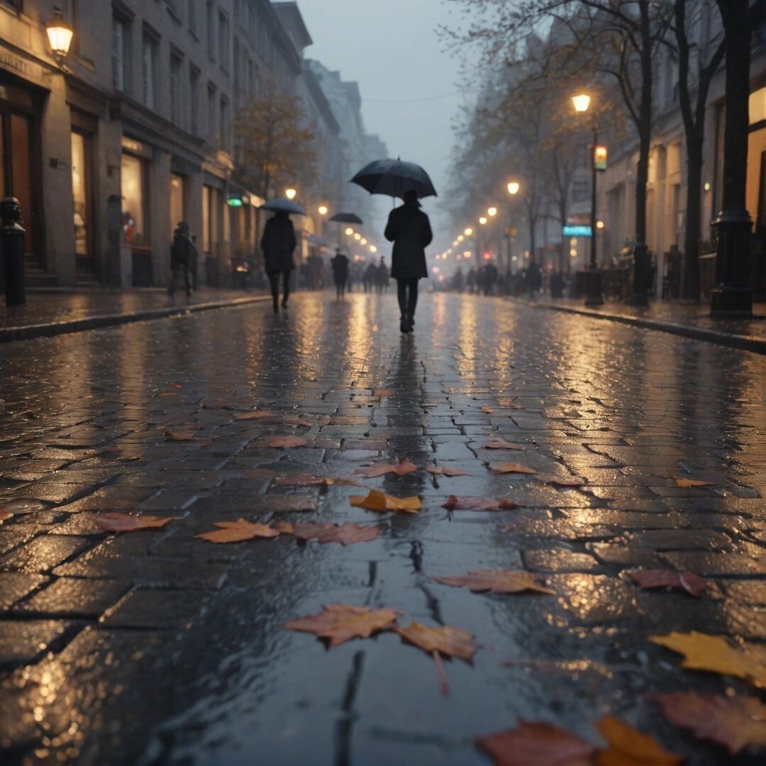 ArtStation - Rainy November Evenings