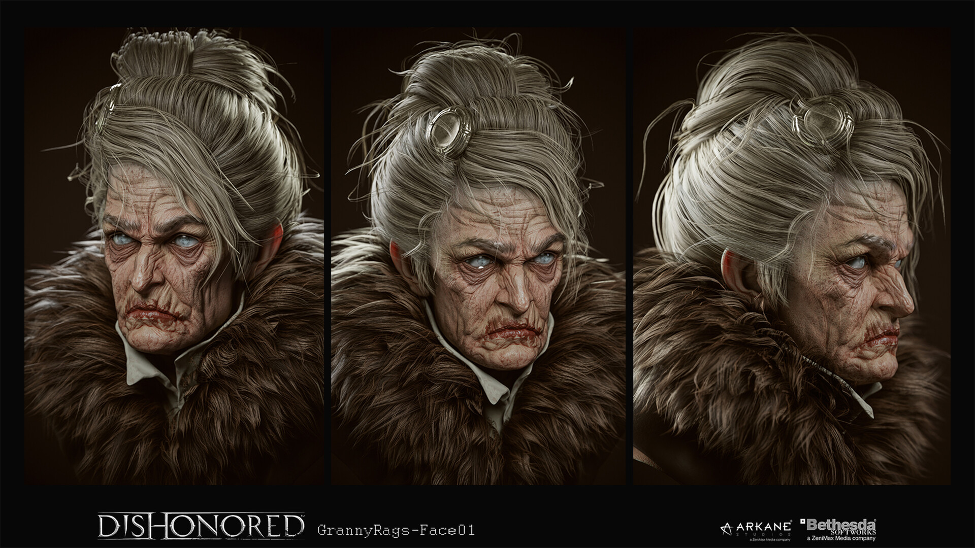ArtStation - Dishonored GrannyRags