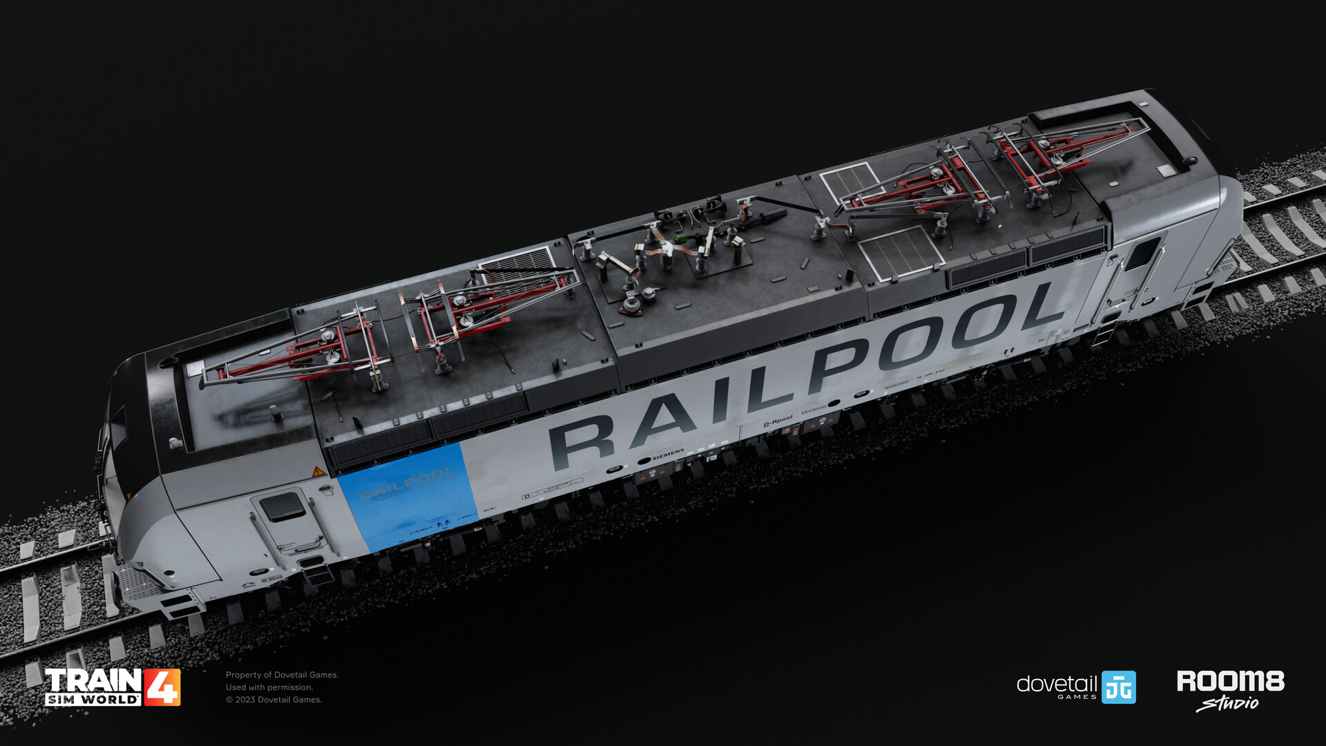 Room 8 Studio - Portfolio - Railpool BR 193 Vectron (Train Sim World 4)