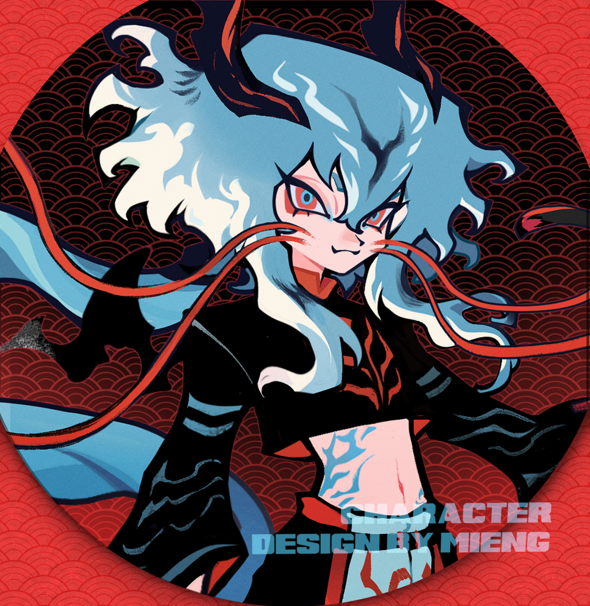 ArtStation - Long Qing dragon characterdesign