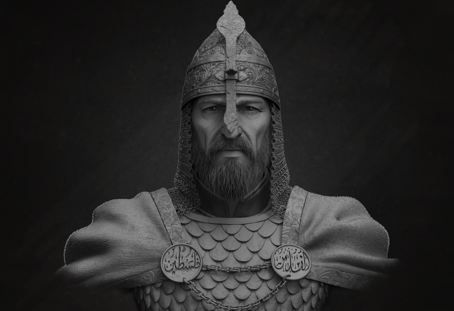ArtStation - Salah Eddine Ayoubi: A Legend Reimagined in 3D