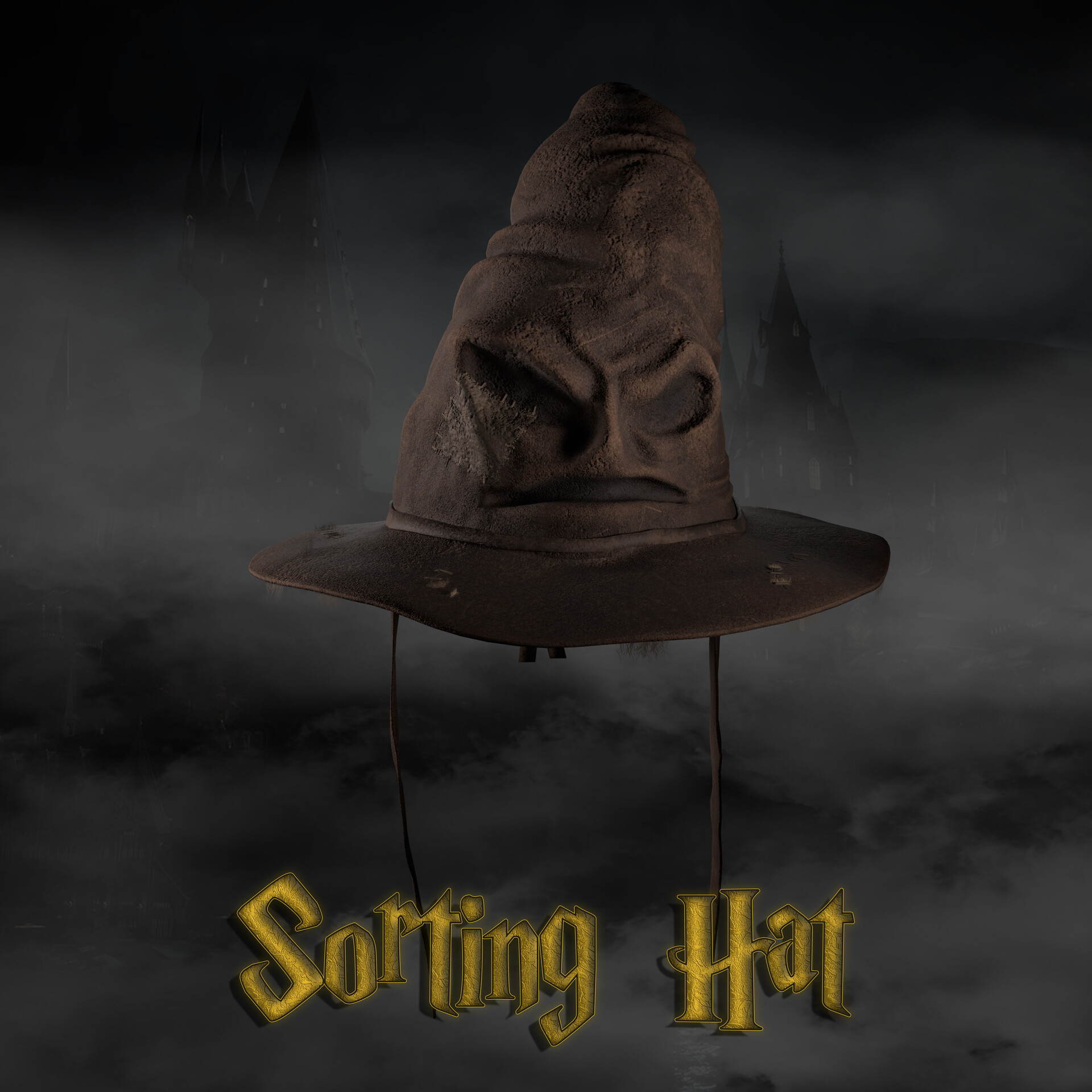 ArtStation - The Sorting Hat - Harry Potter