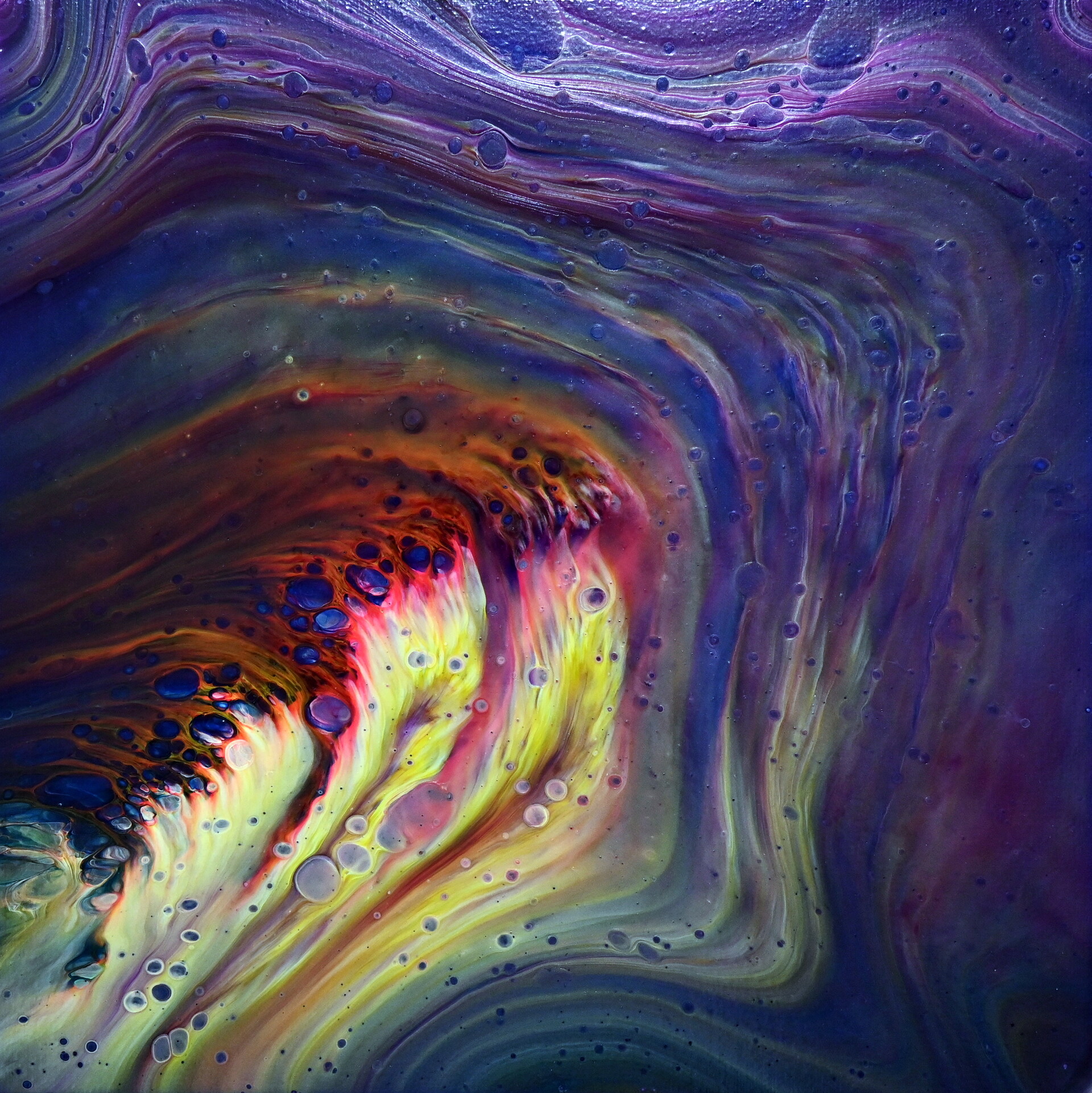 Fiona Art - NEW Fluid Art Idea: Transparent Pouring Medium for Amazing ...