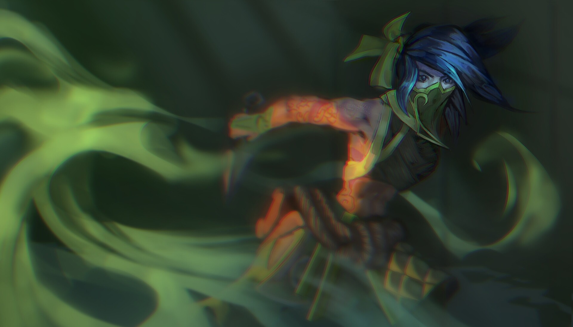 ArtStation - Akali | League of Legends illustration