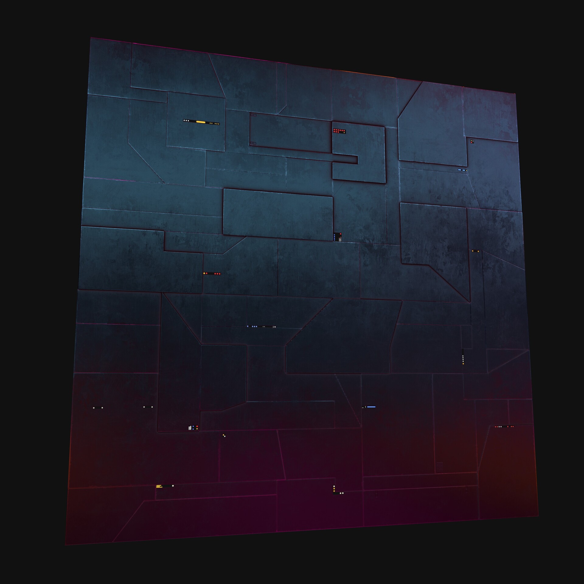 ArtStation - SF Trim sheet