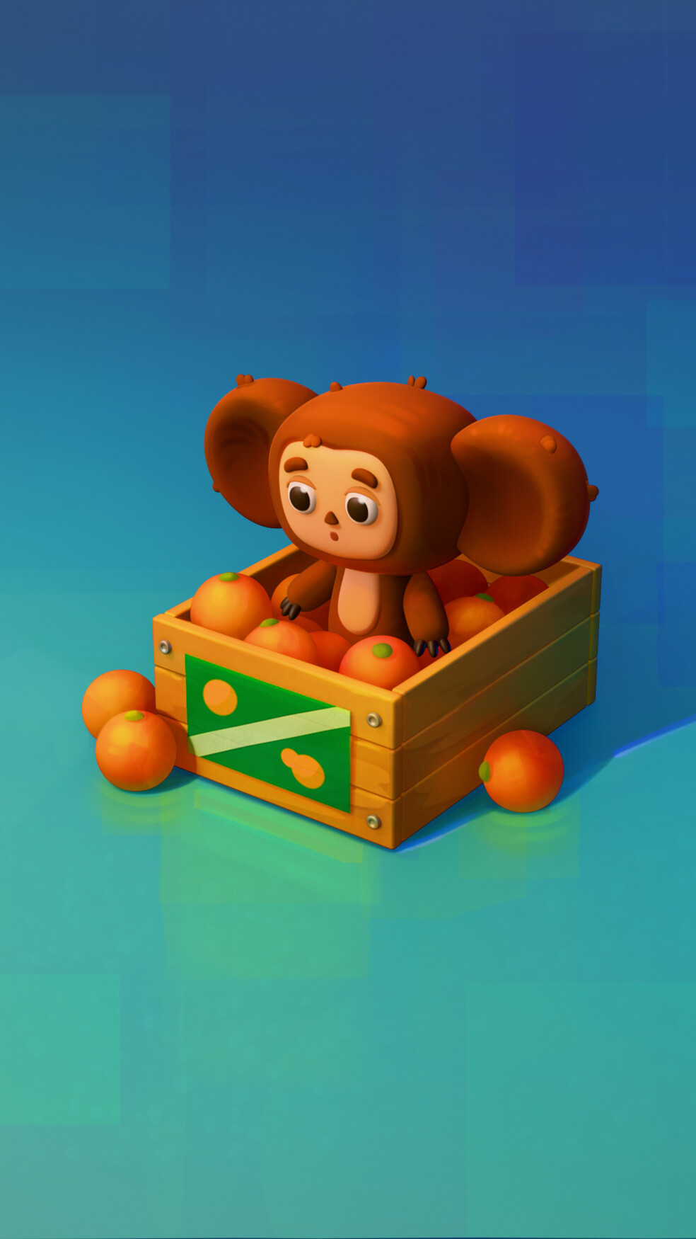 ArtStation - Cheburashka 2.5d