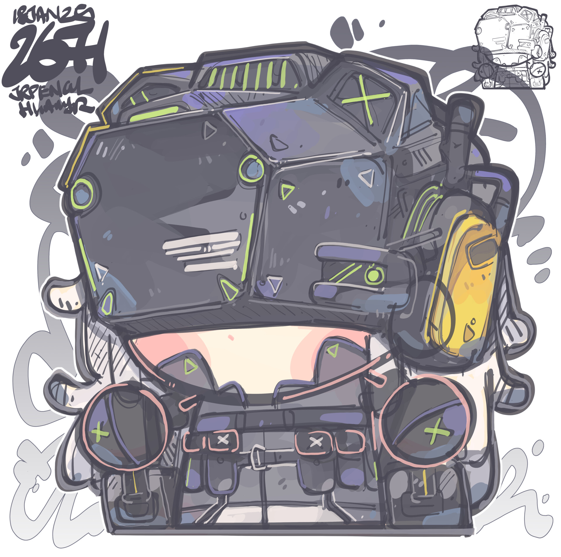 ArtStation - 2671 - iDoll海 / iDoll Ocean 18 Jan 2025