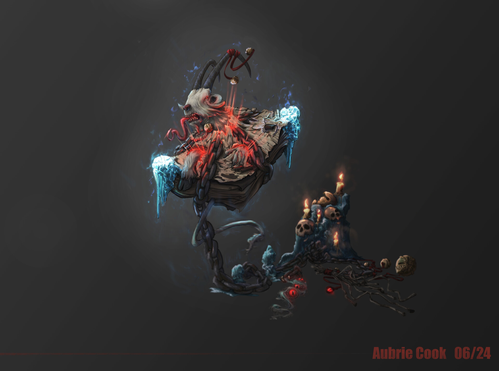 ArtStation - A Demonic Book