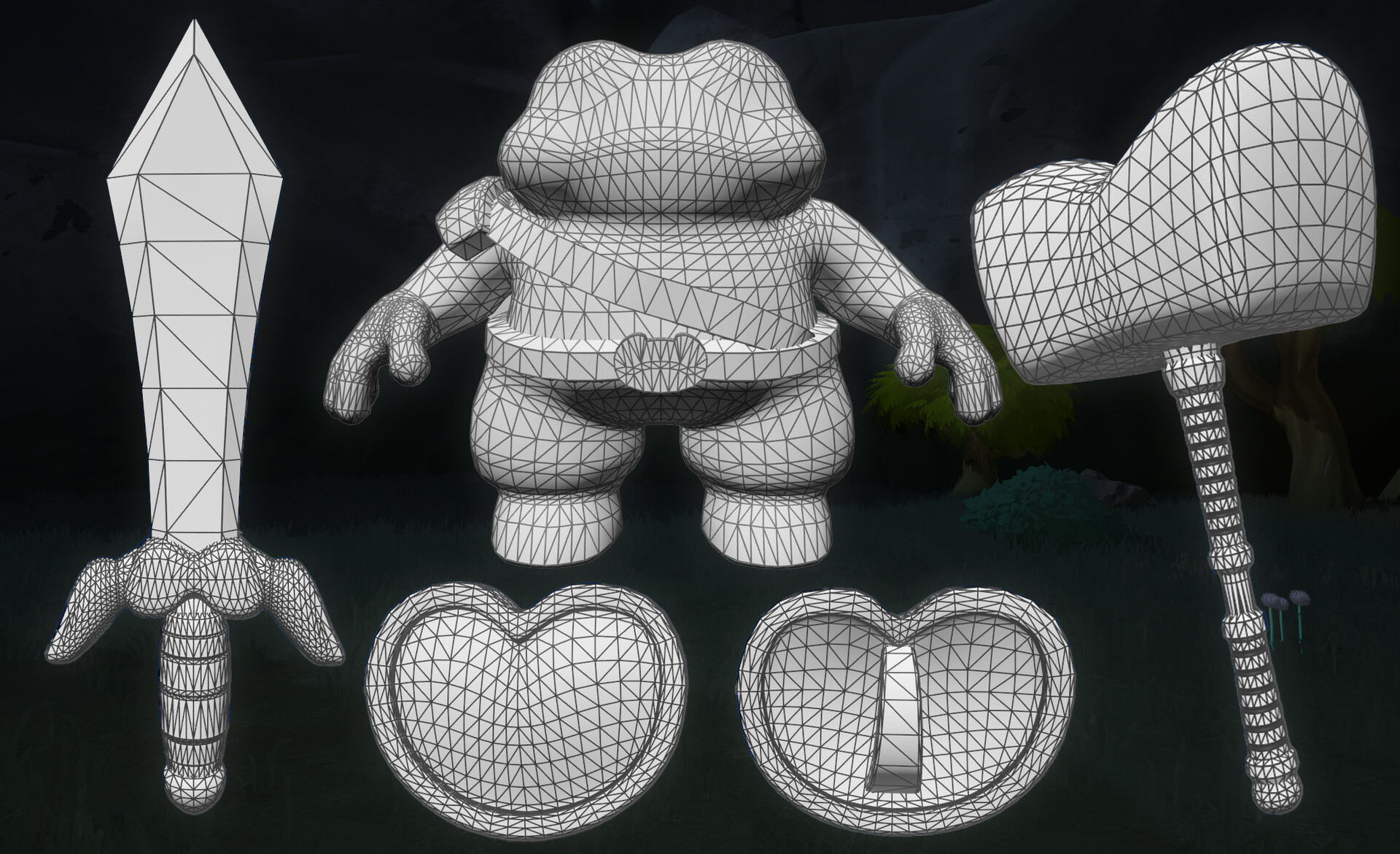 Immy's Art - Arena Tails - Stylized Frog Knight