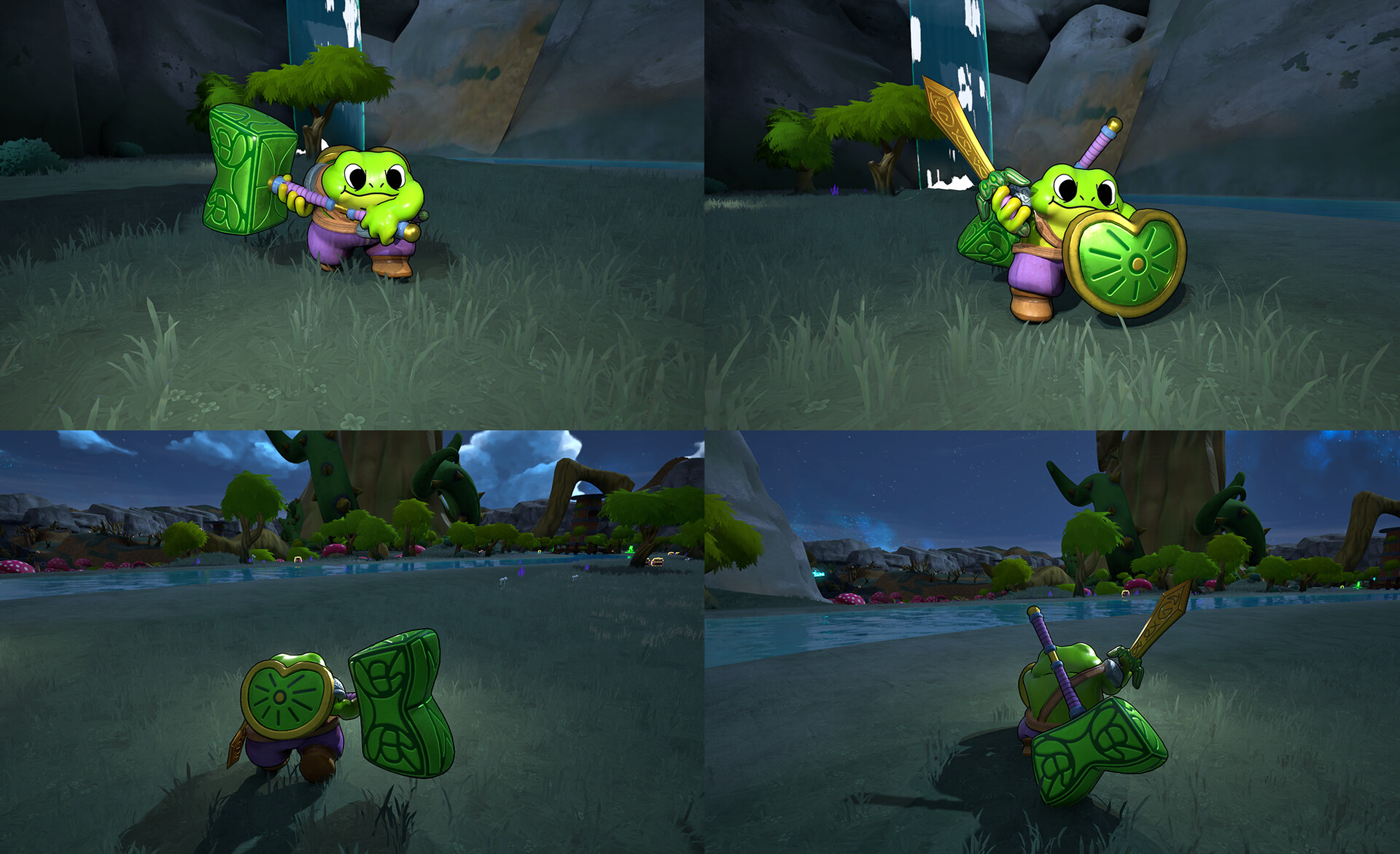 Immy's Art - Arena Tails - Stylized Frog Knight