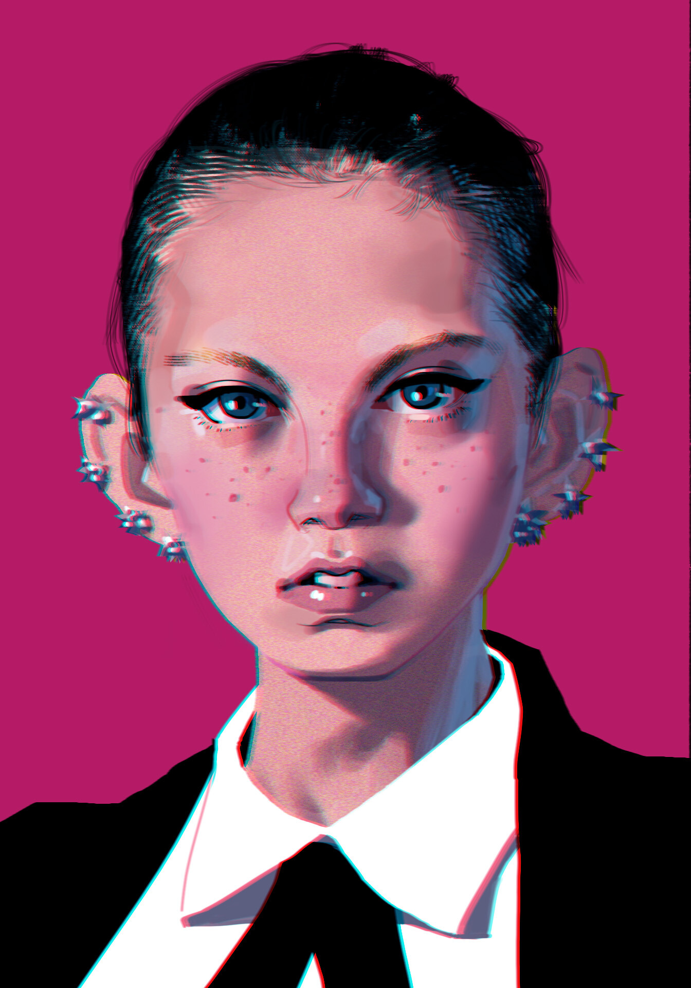 ArtStation - Stylized portrait practice