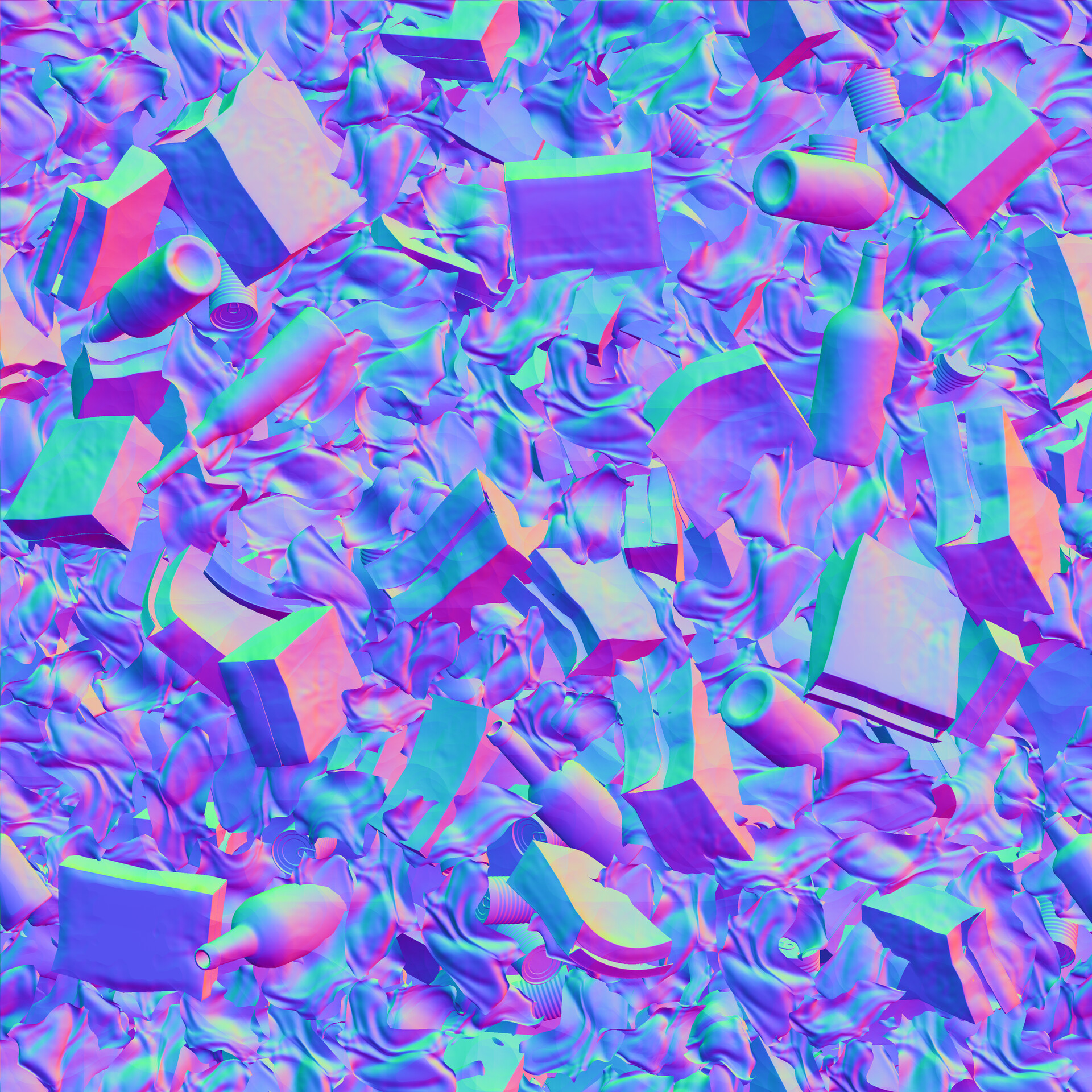 Trash Pile Texture