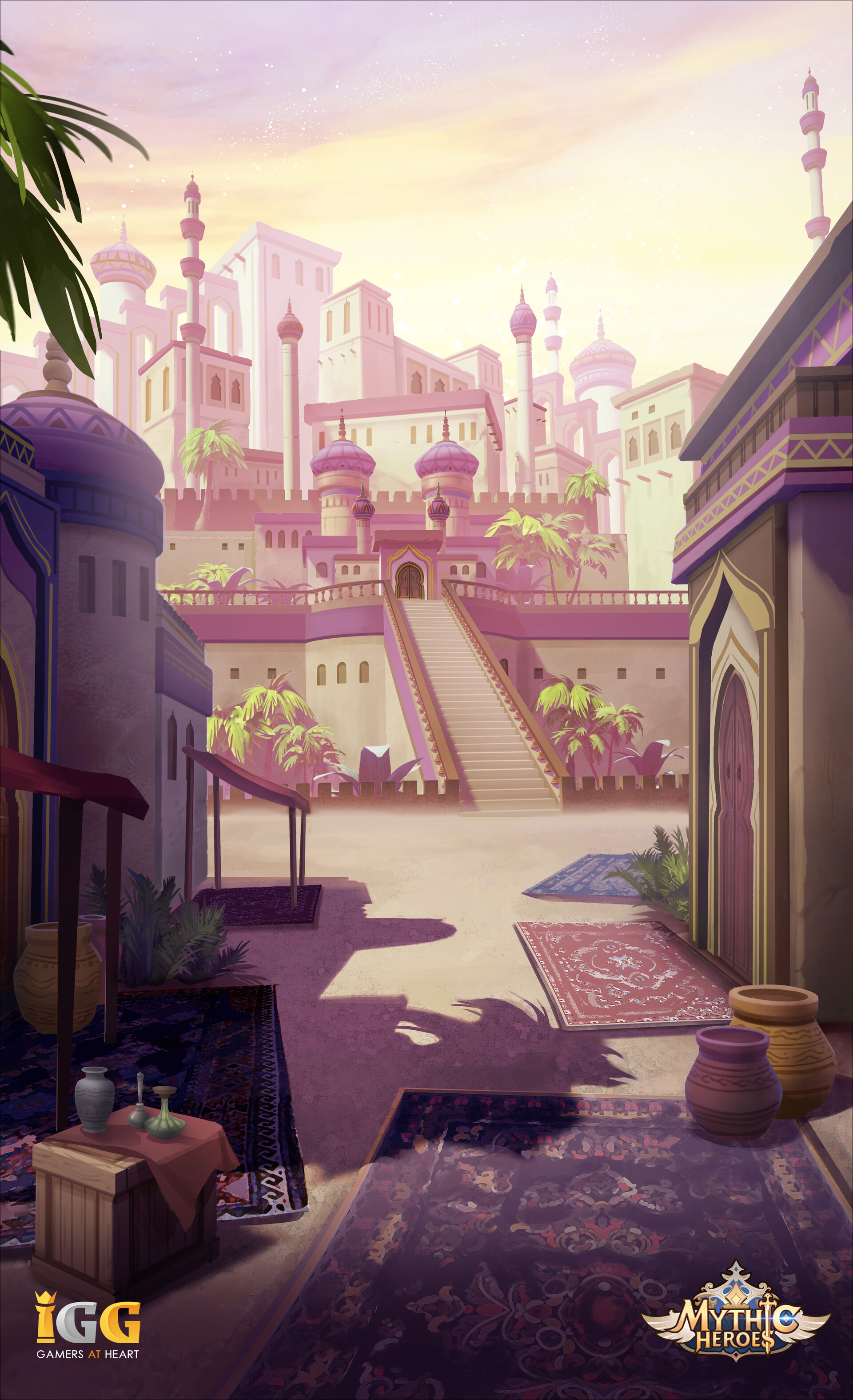 Vinci Ip - Mythic Heroes - BG and In-Game Art