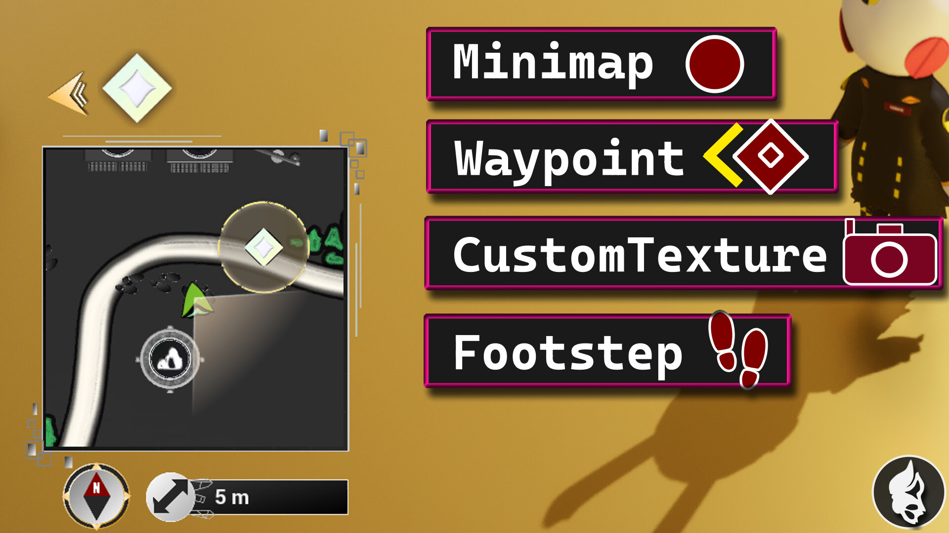 ArtStation - Minimap Waypoint - Unreal Engine Plugin
