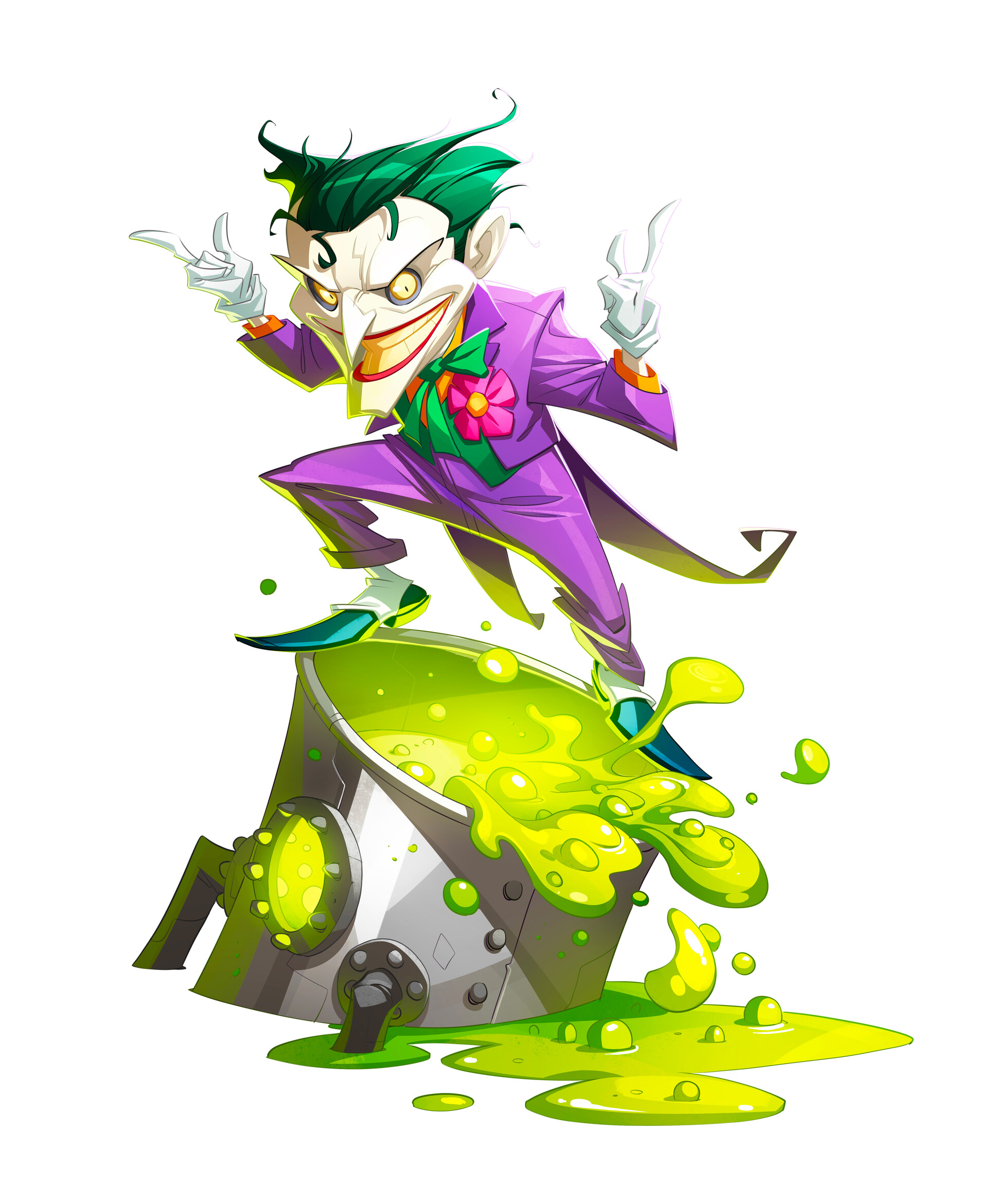 ArtStation - DC Super Heroes United: The Joker