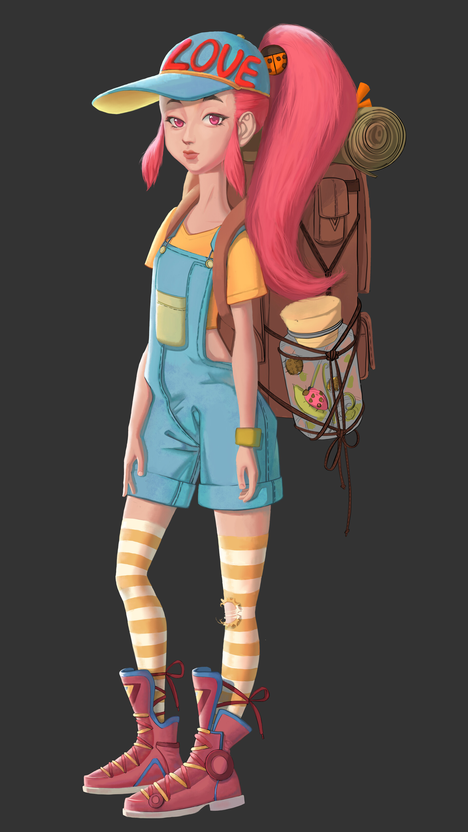 ArtStation - A Game Design-Nirvana-Main Character Design