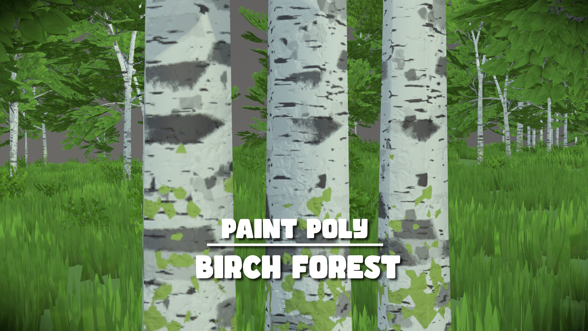 ArtStation - Birch Forest - Game Ready with LODs