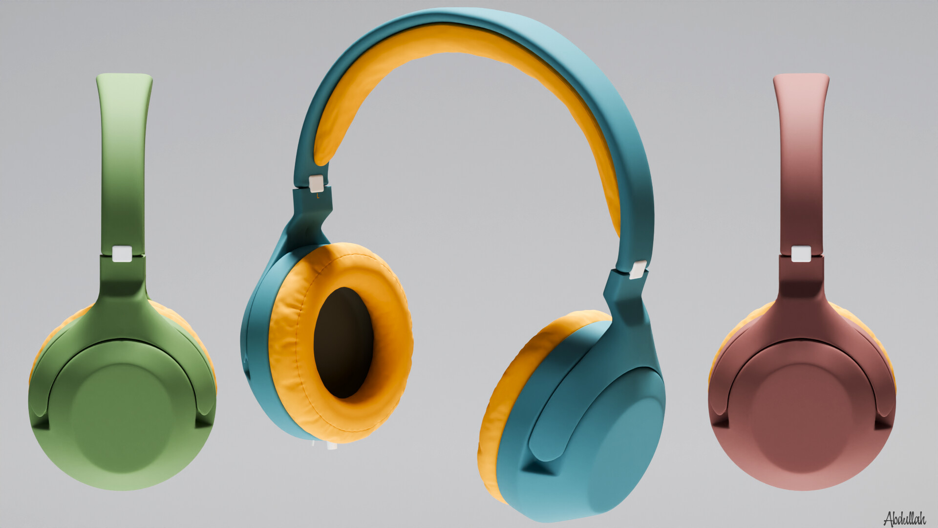 ArtStation - Headphones Product Render