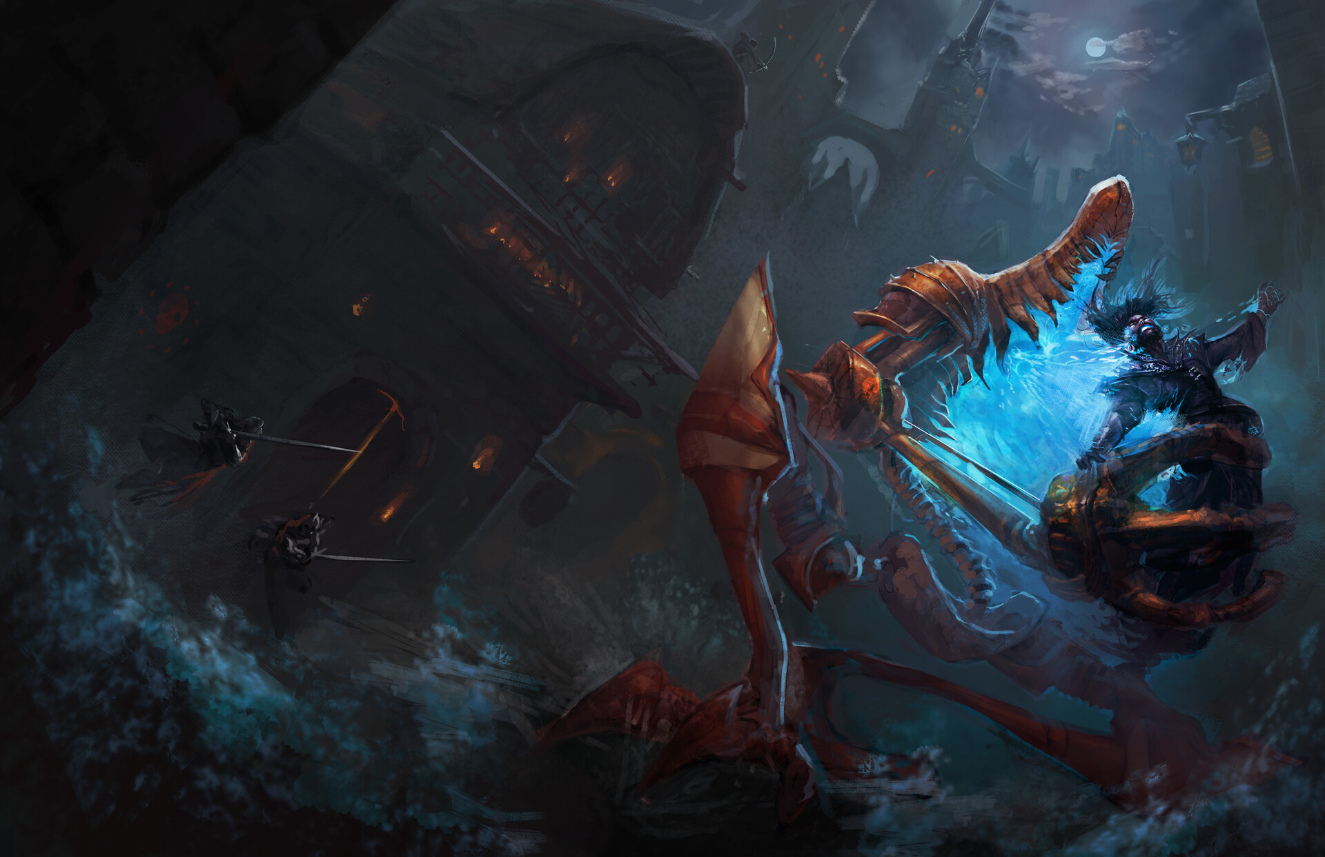 Art of Dakota Curry - The Mage Eater