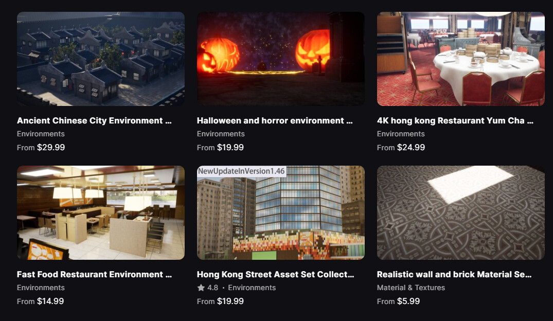 ArtStation - Discover My Unreal Engine Asset Packs & Environments on Fab.com!