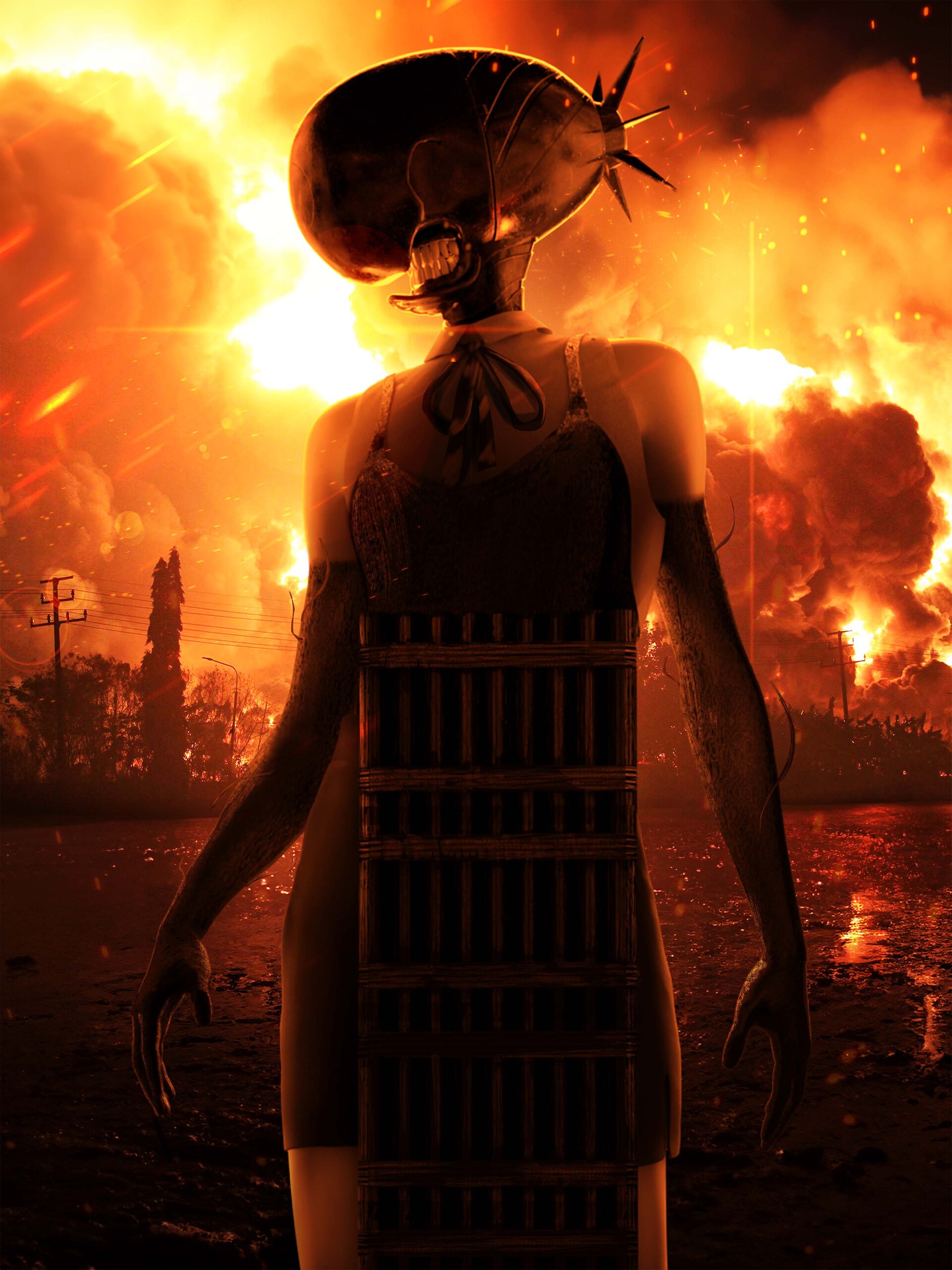 ArtStation - REZE THE BOMB DEVIL