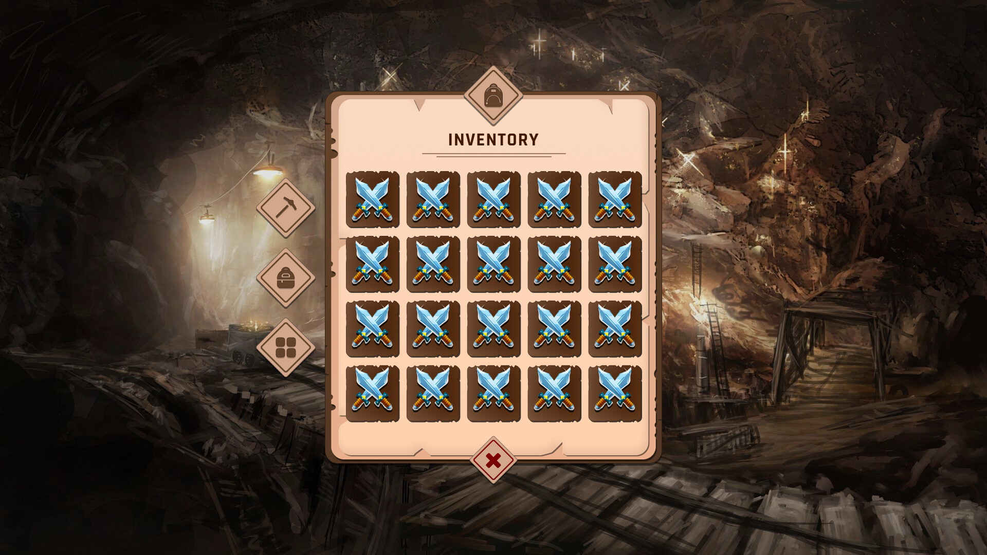 Solys Game User Interface Designer - Mining Simulator Game UI UX Design