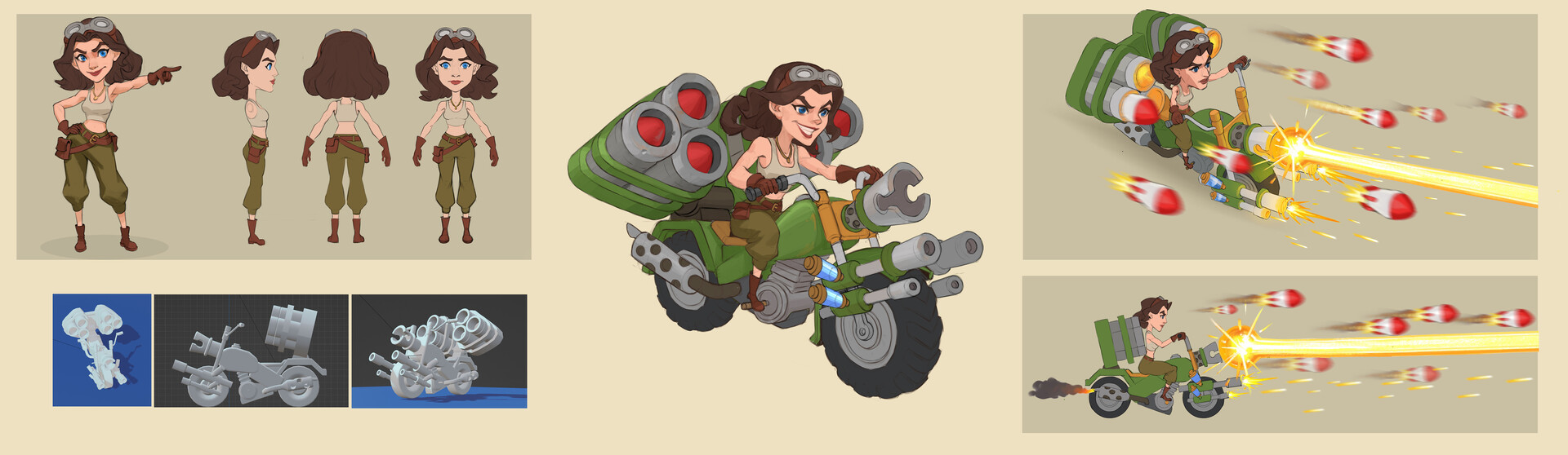 ArtStation - Cartoon arms design