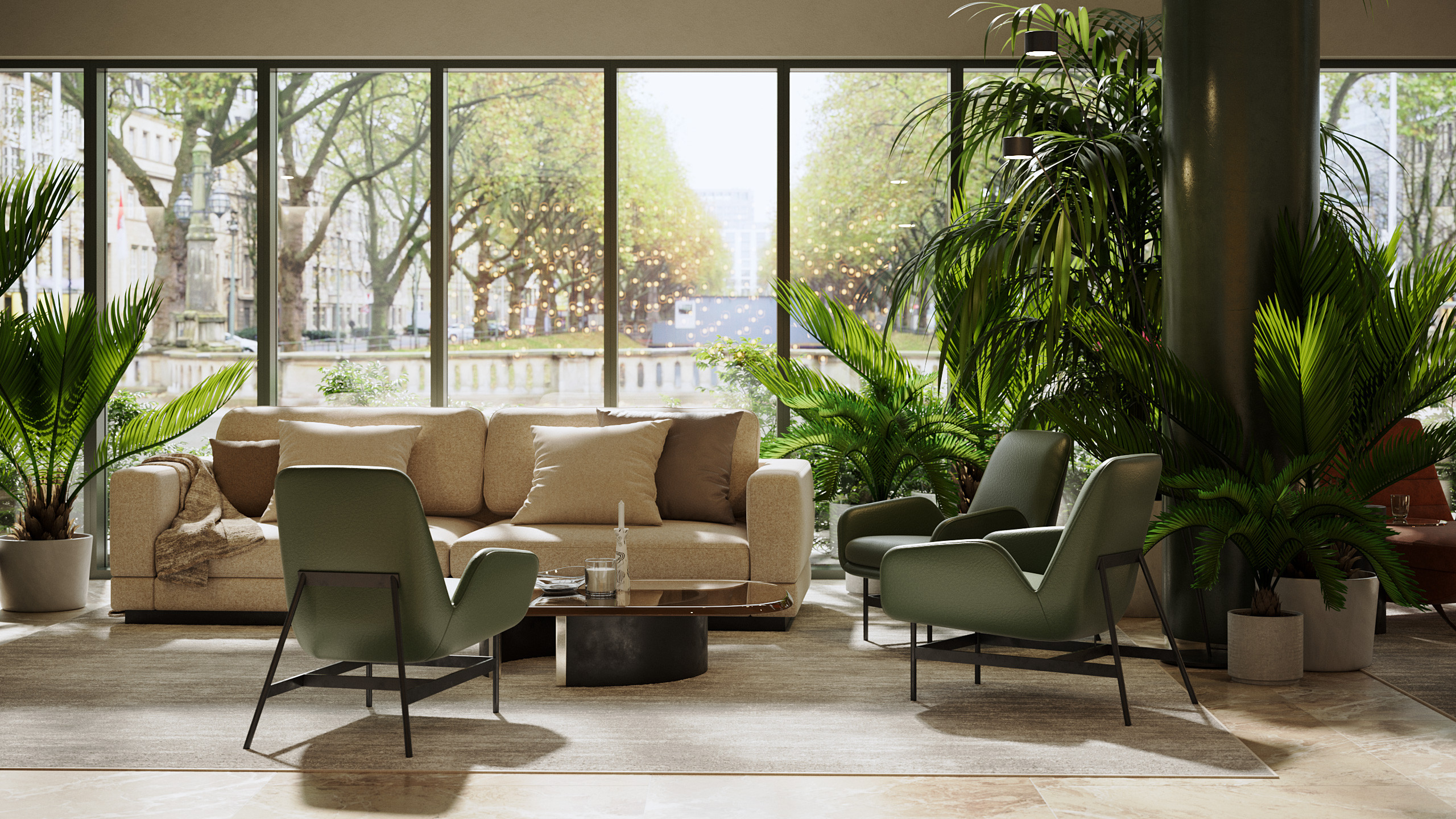 Evermotion Studio - Hotel Lobby Interior: Archmodels vol 296