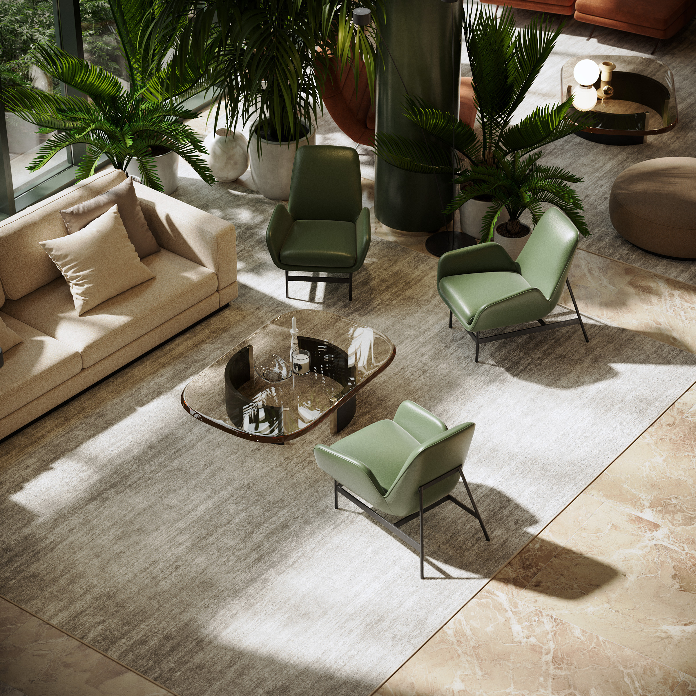 Evermotion Studio - Hotel Lobby Interior: Archmodels vol 296