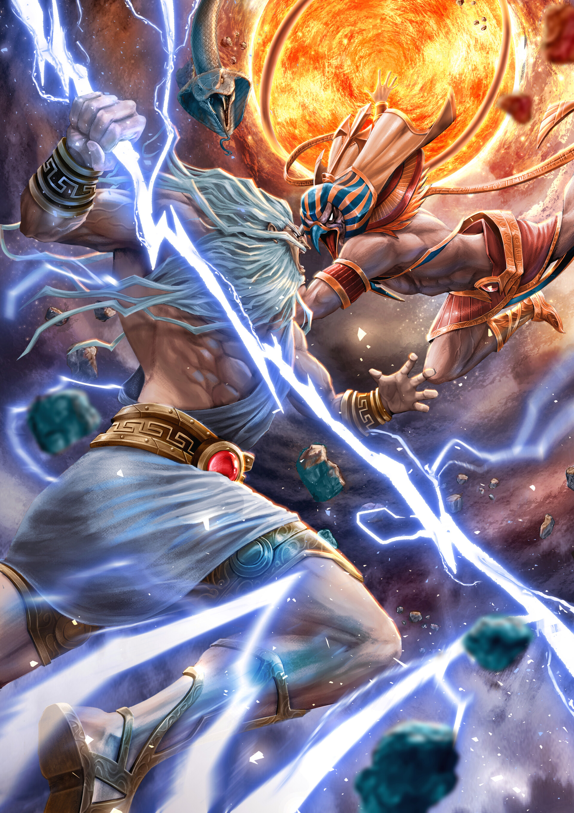 ArtStation - Battle of Gods