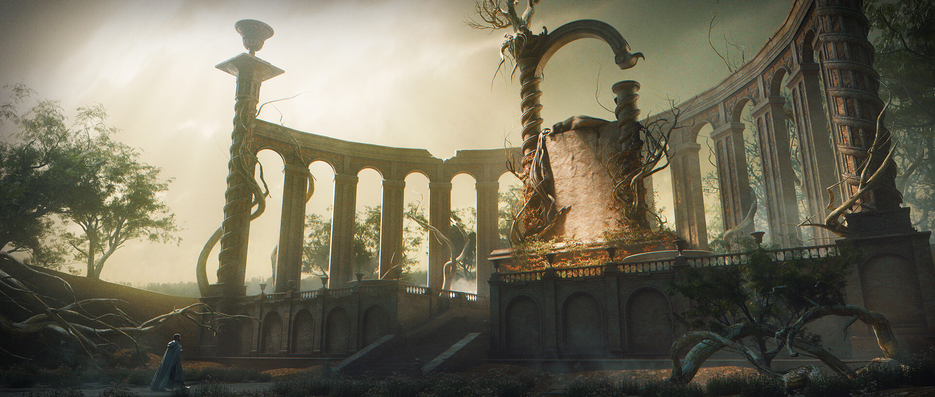 ArtStation - Shrine of the eternal sleeper