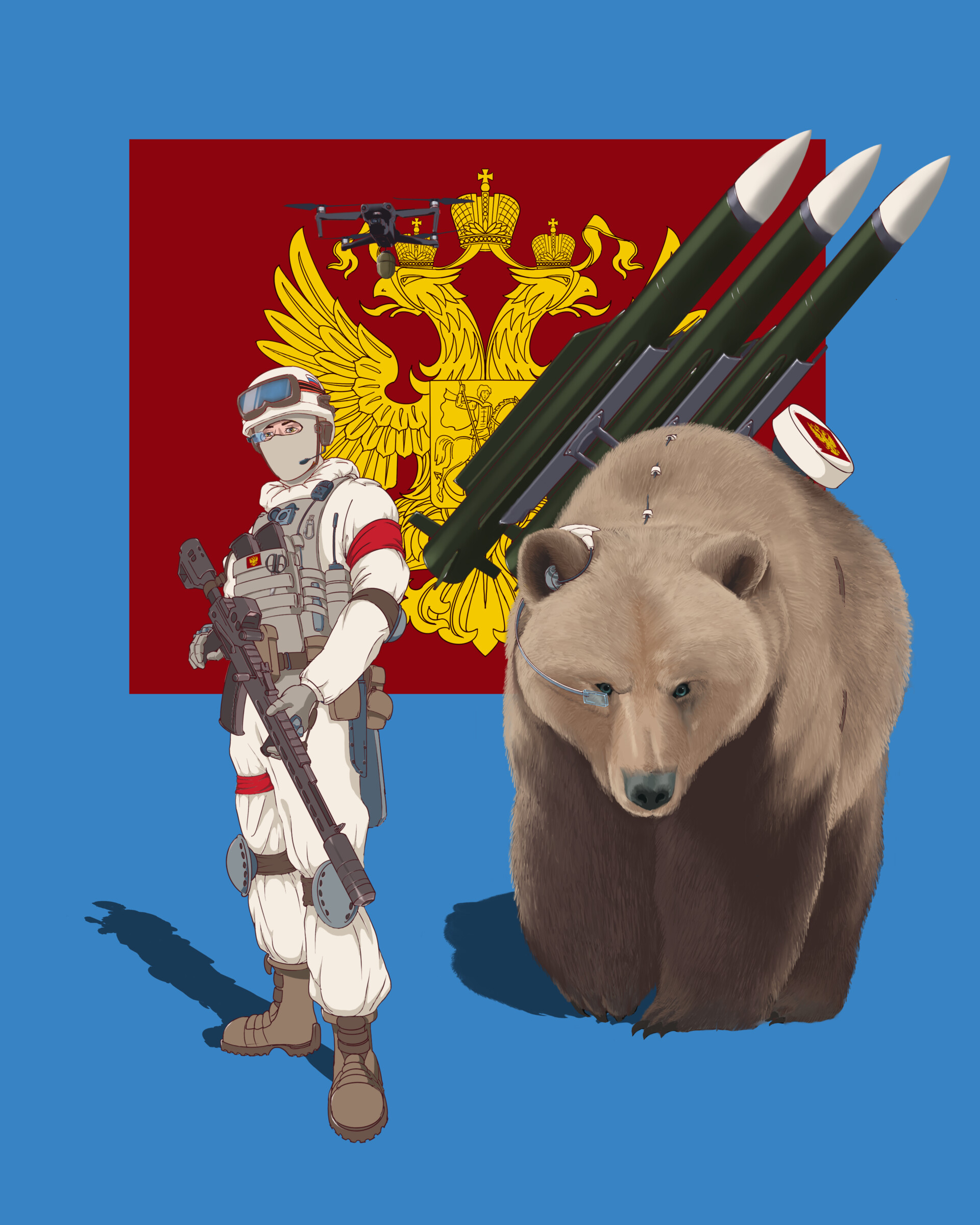 ArtStation - A bear at work