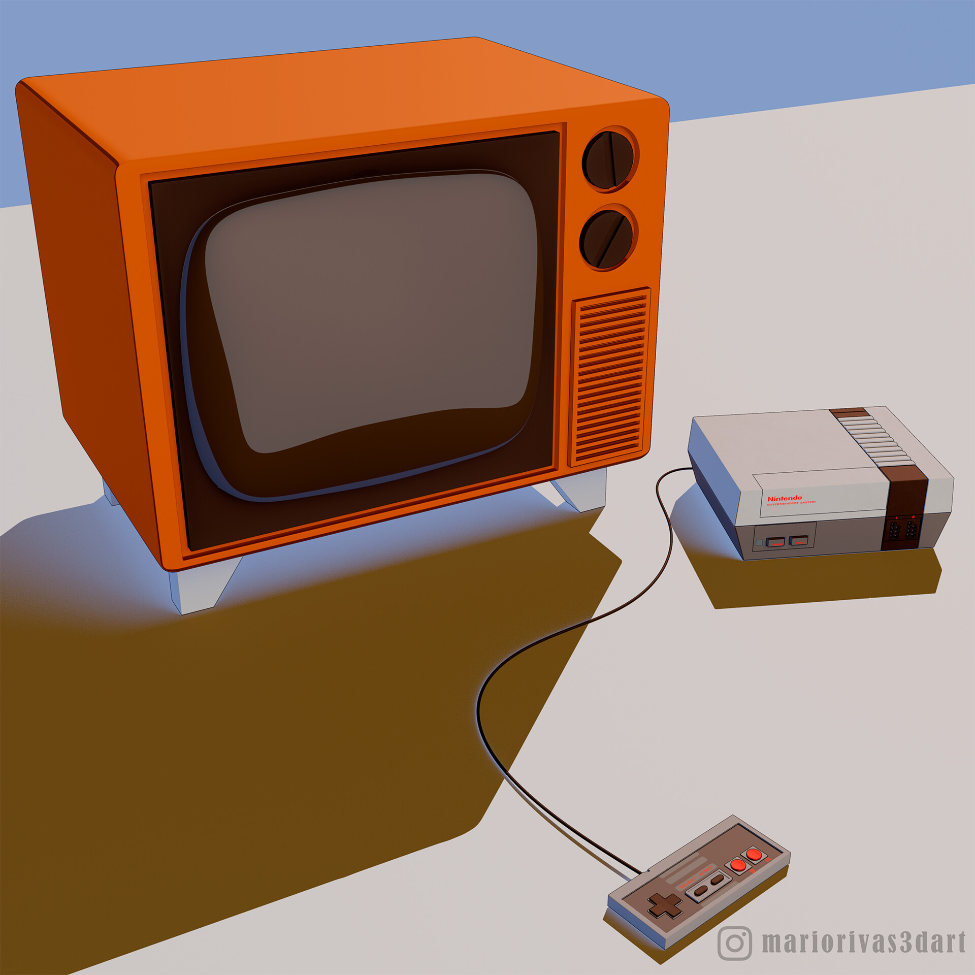 ArtStation - Nes Cartoon