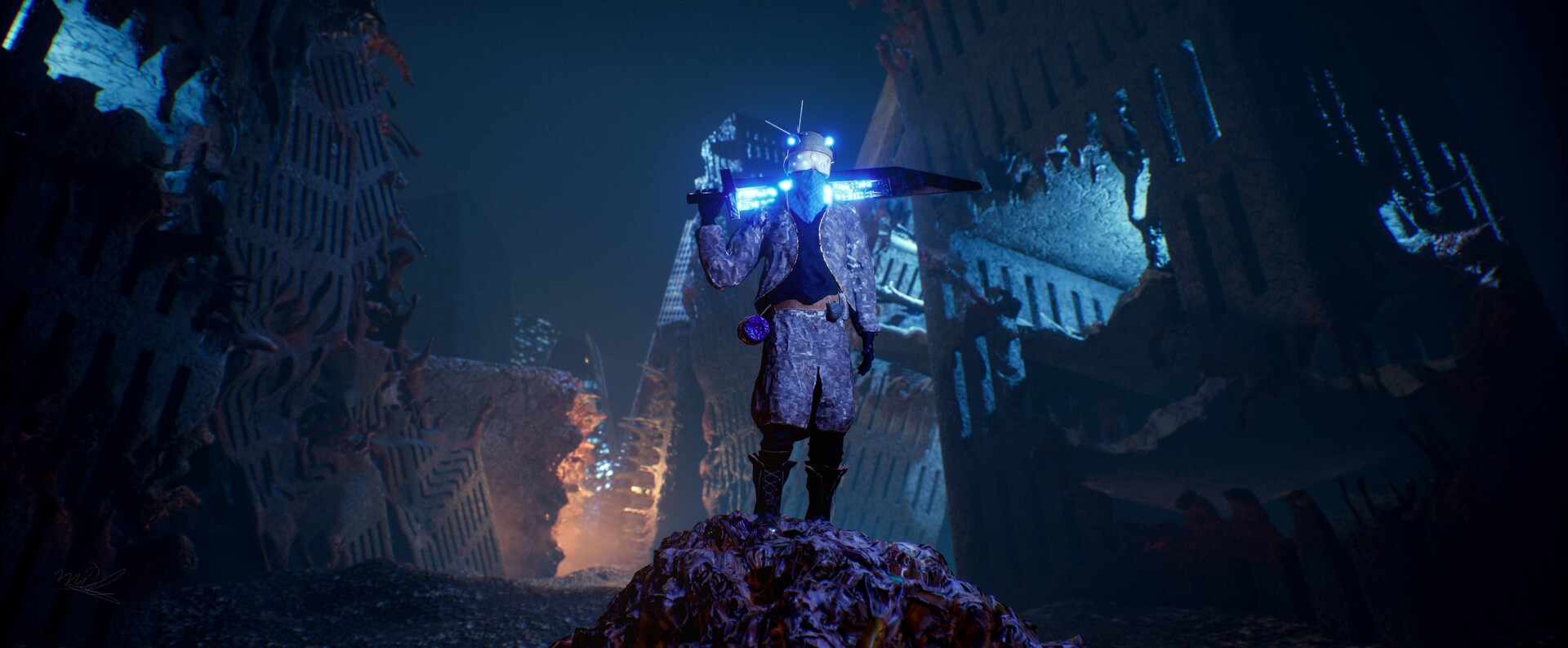 ArtStation - Ruins of the Fallen Civilization