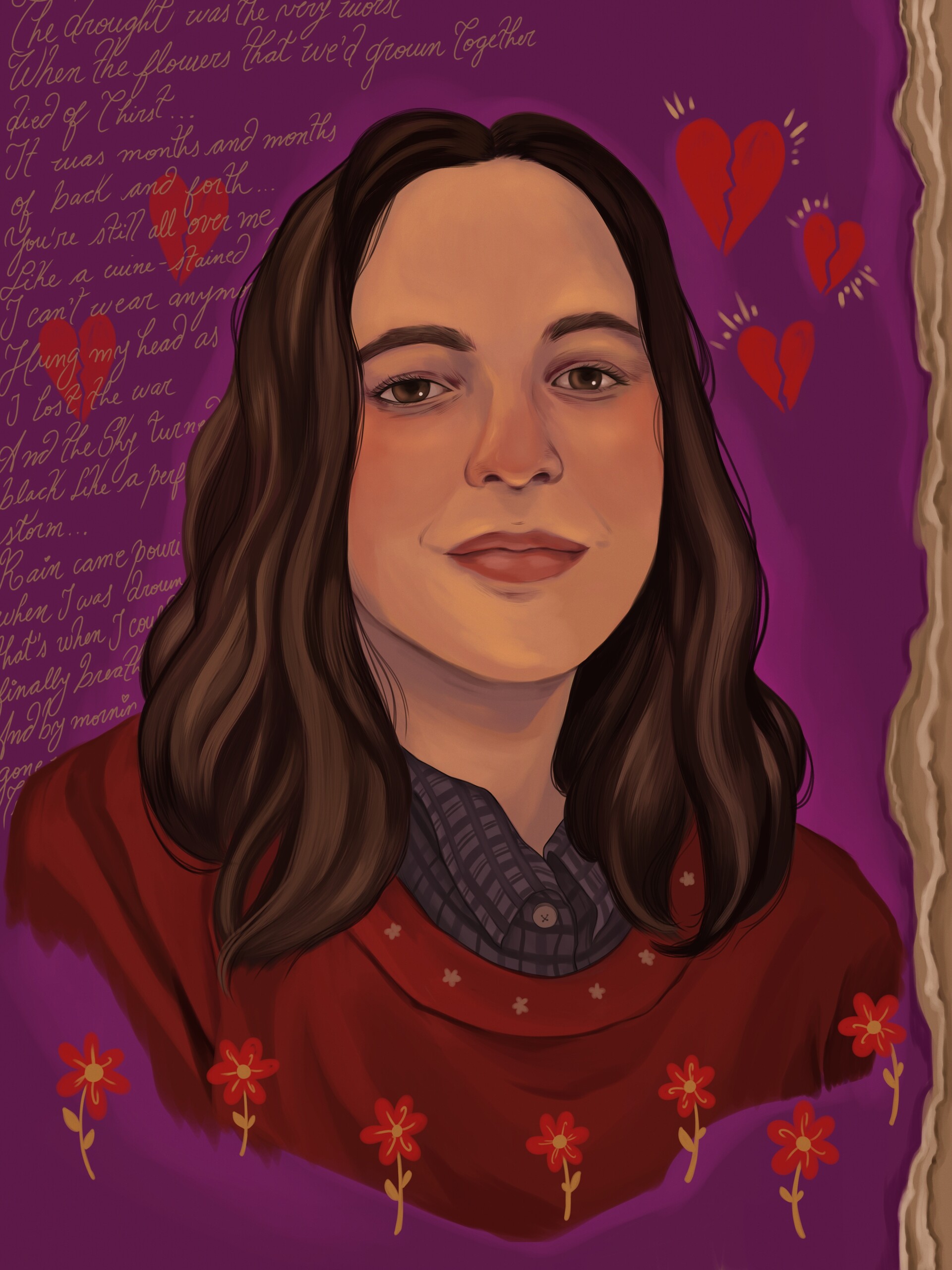 Andrea Roldán - Portrait - Commission