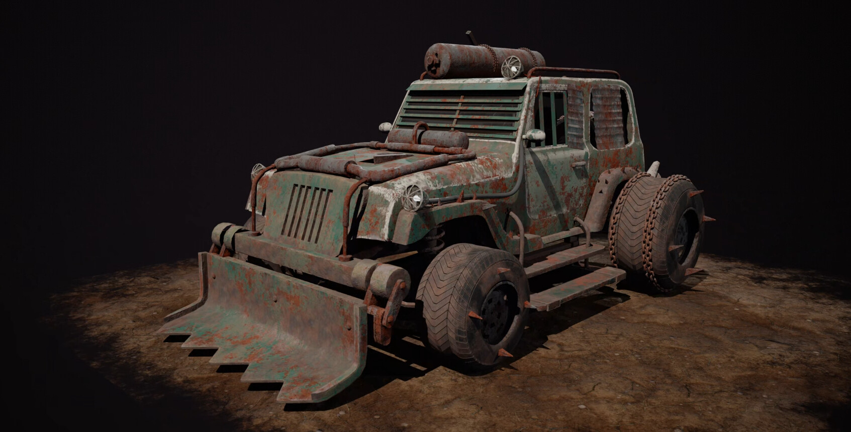 JISHNU j - Post Apocalyptic Jeep