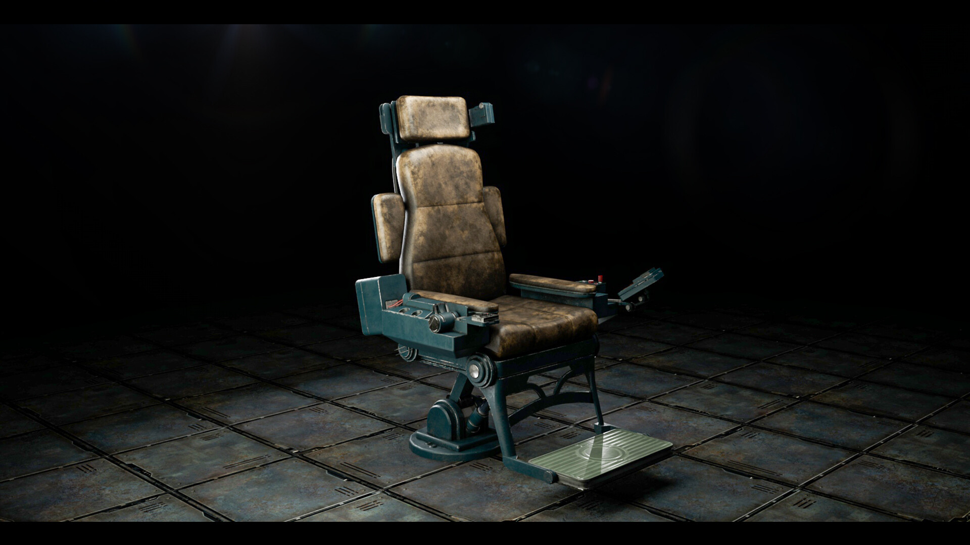 Neet Koladiya - Old Sci-Fi Command Chair