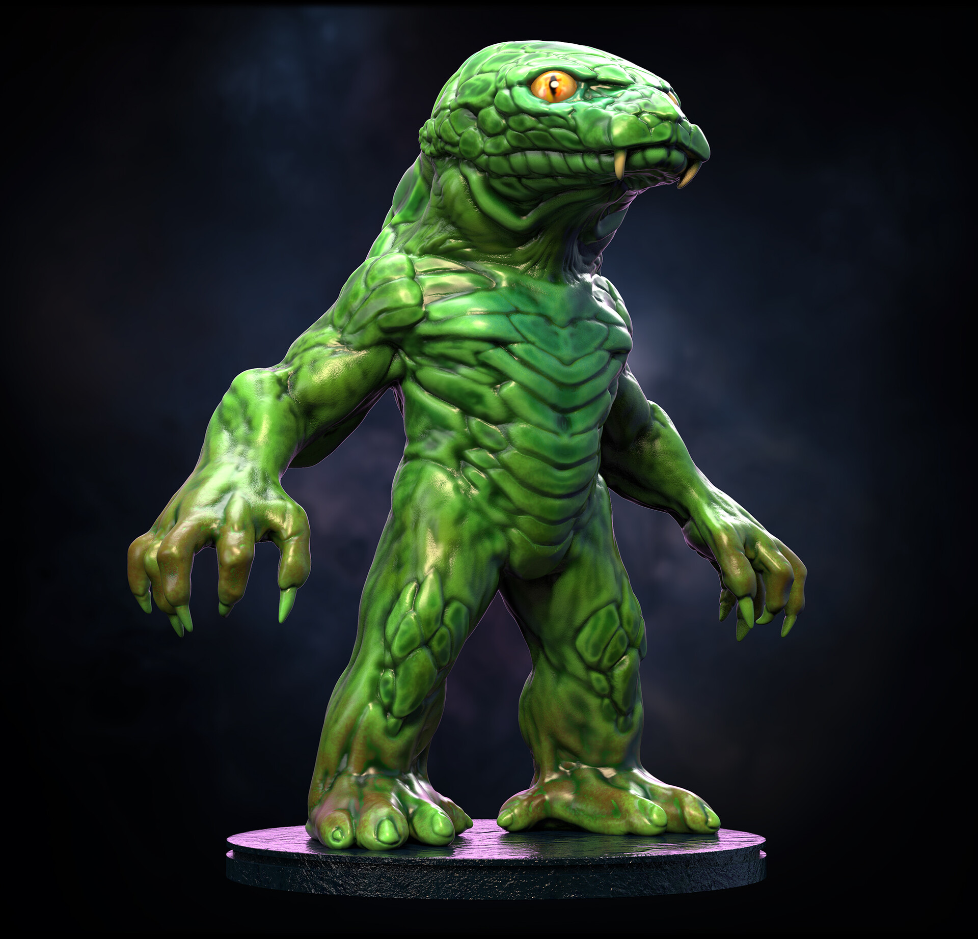 ArtStation - Snakeman