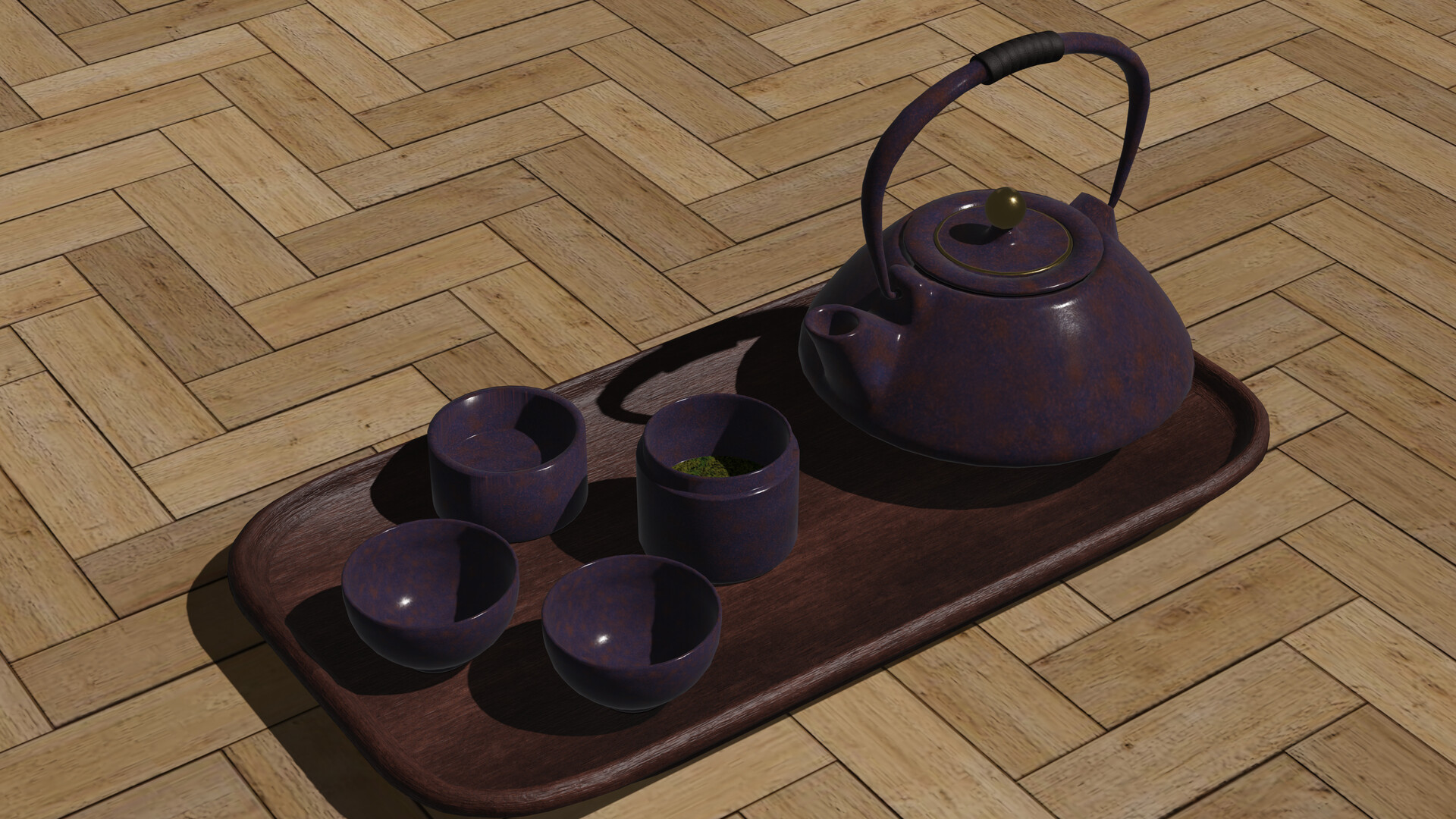 ArtStation - Tea Set