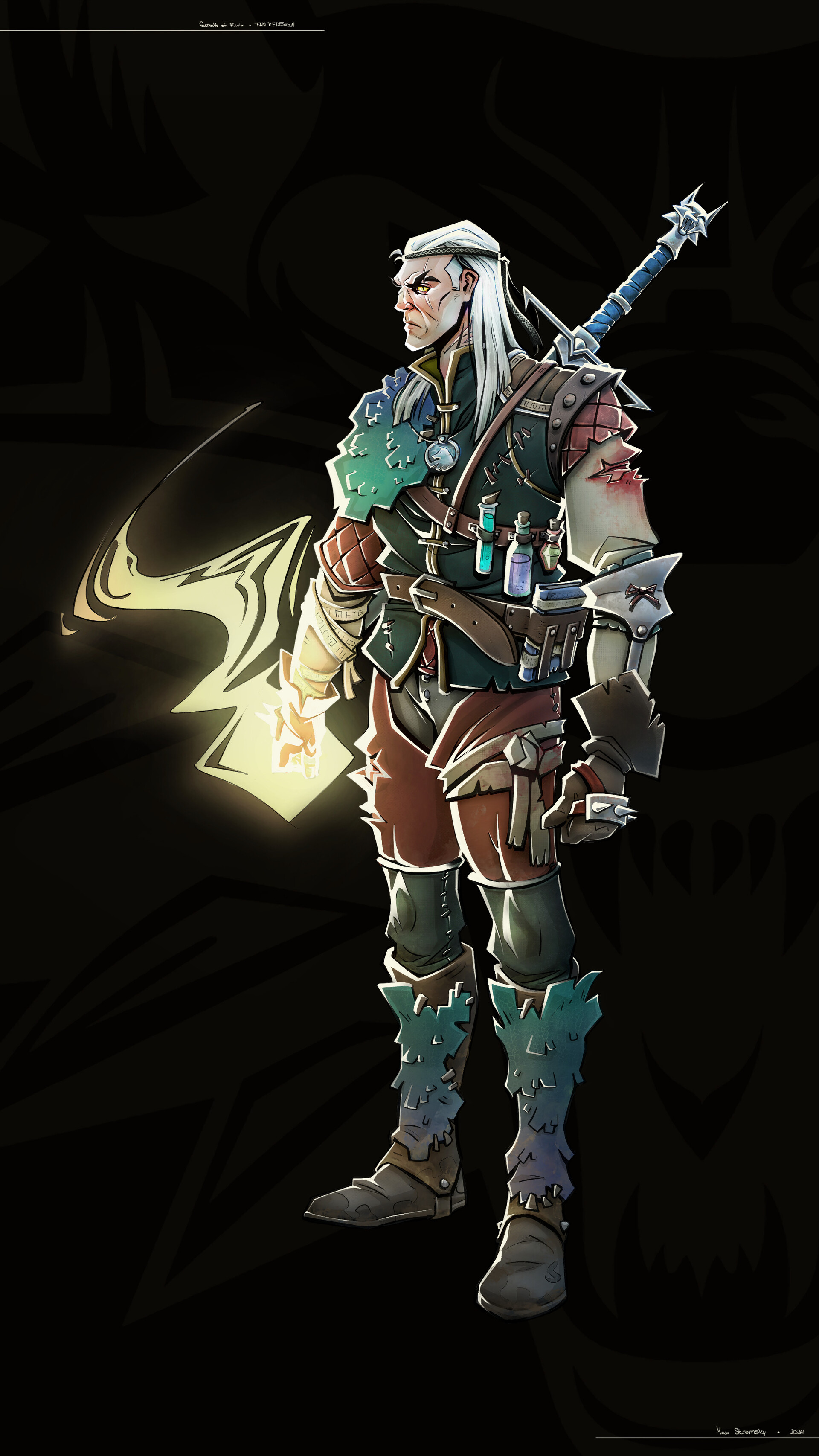 ArtStation - Hero Shooter Geralt - Witcher Fan Project