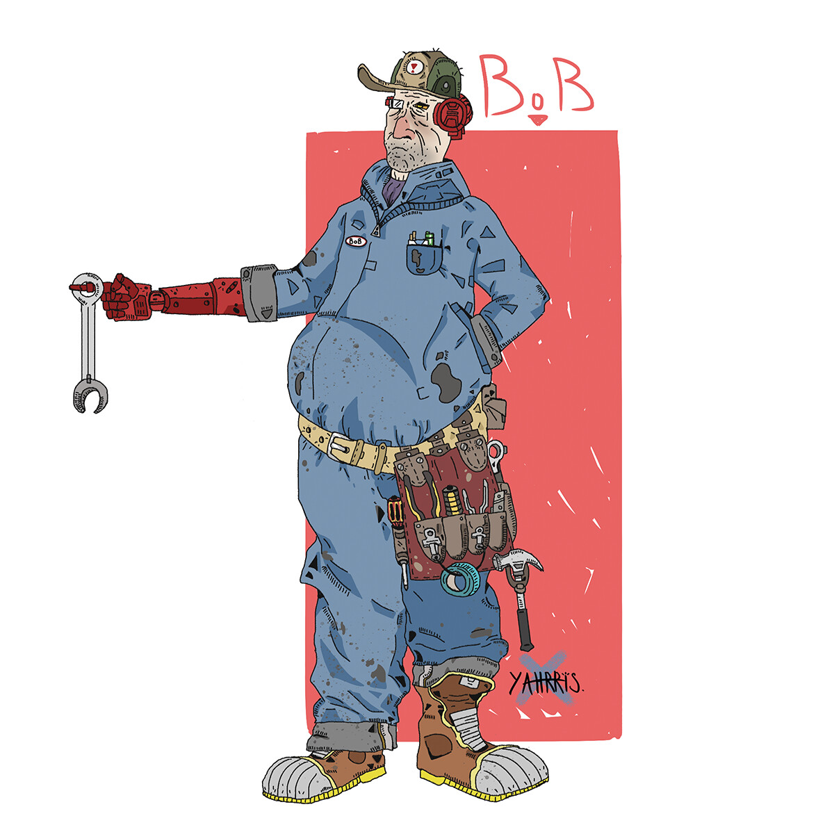 ArtStation - Bob the Mechanic