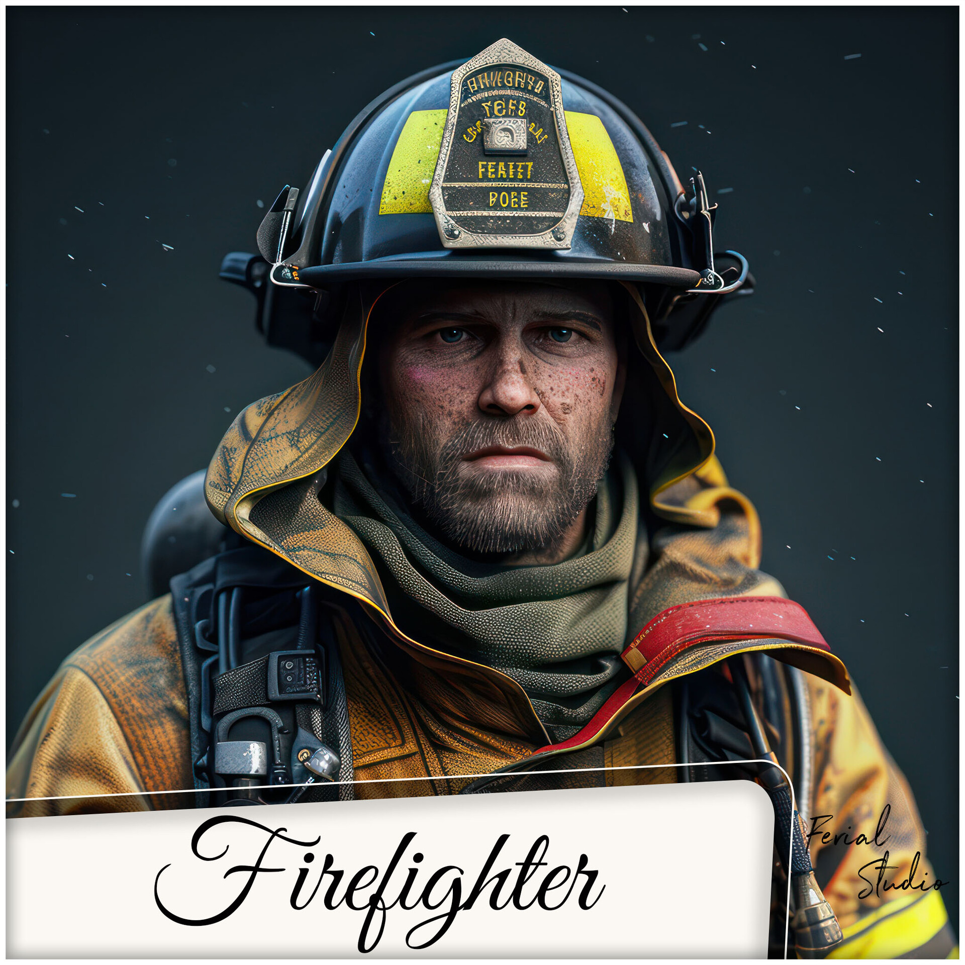 ArtStation - 🔹310 Firefighter Character Reference Image Pack v.64 |4K|
